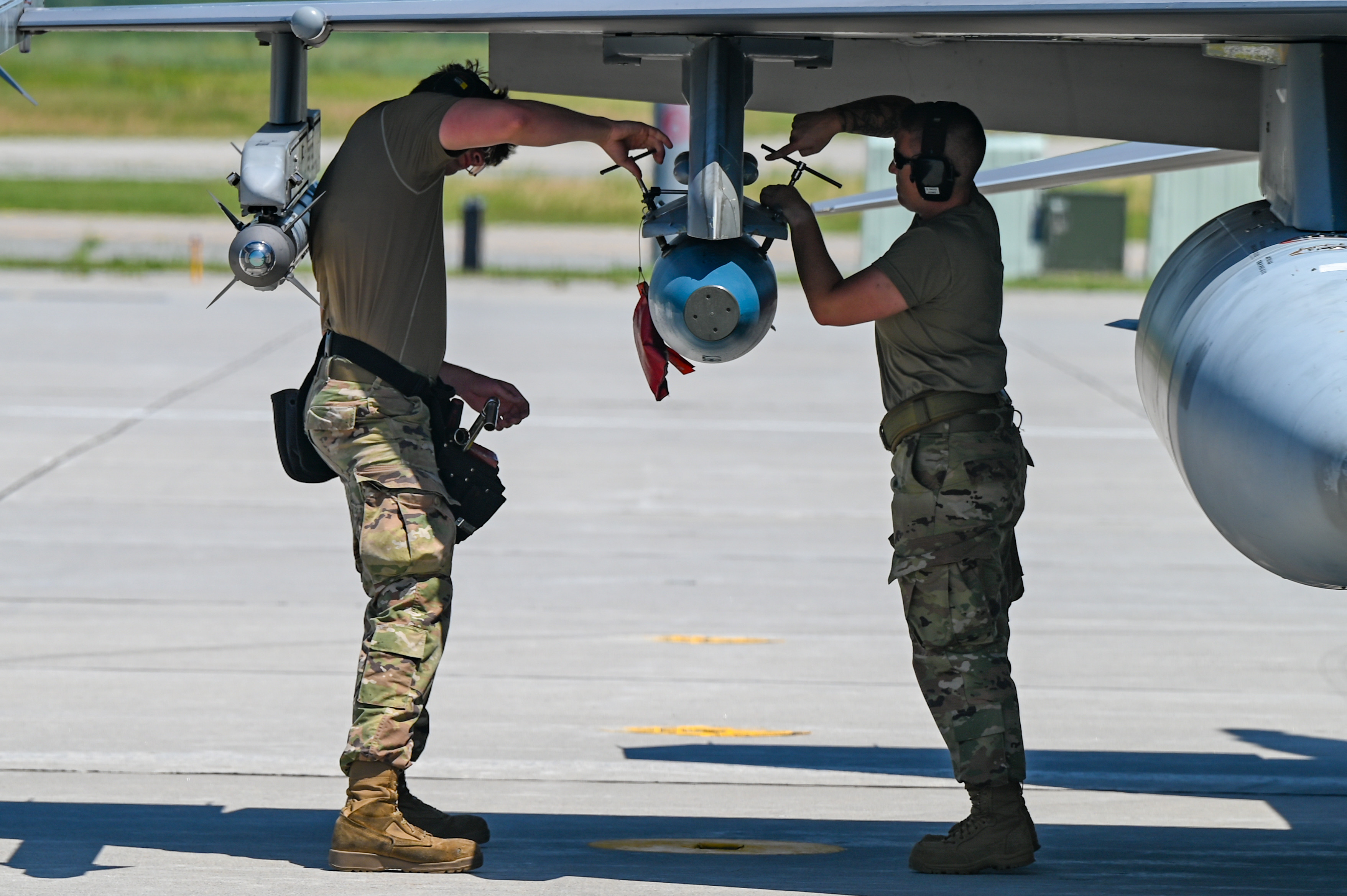 177th Maintenance Squadron Participate in Operation Belt Feed Exercise