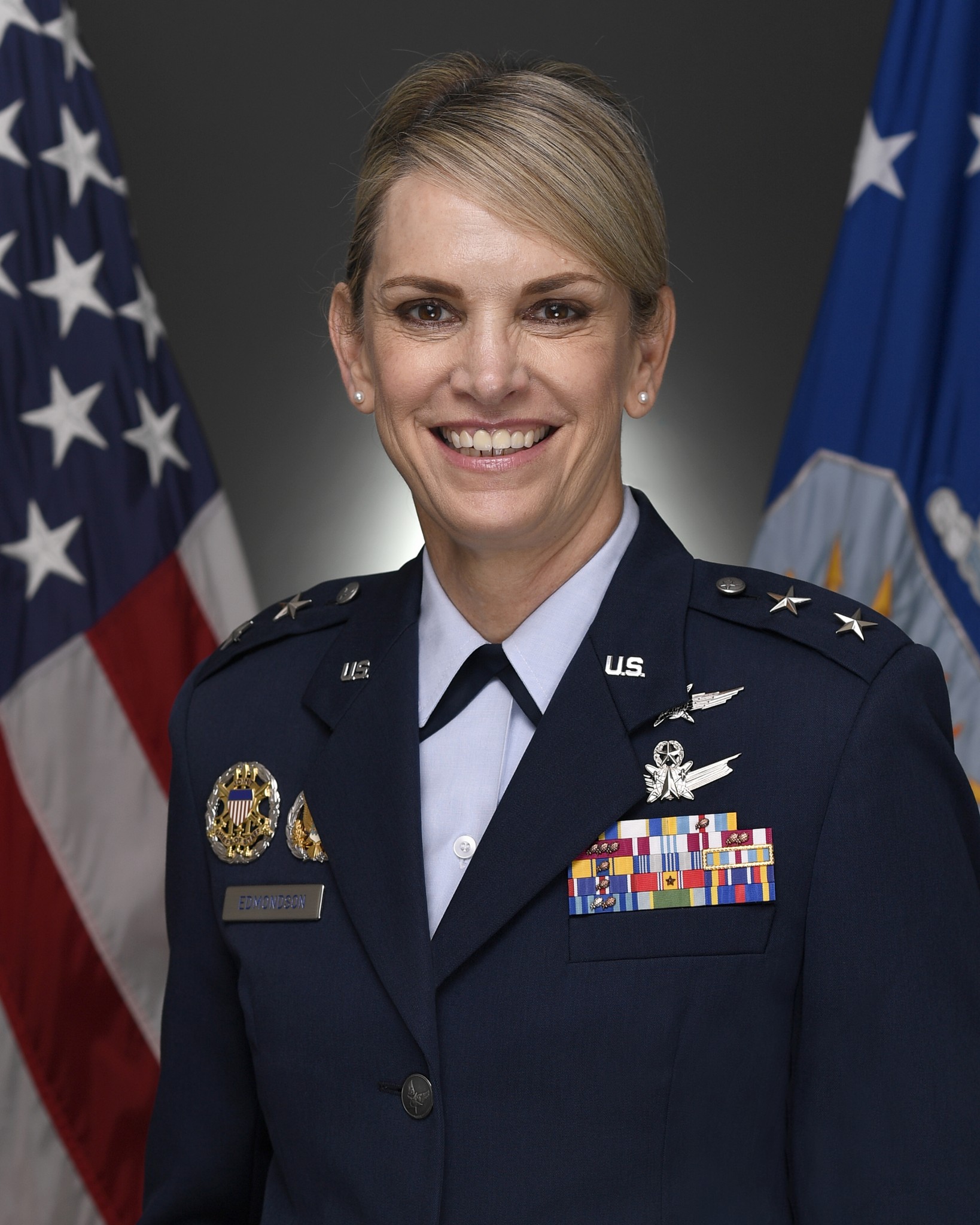 MICHELE C. EDMONDSON > Air Force > Biography Display