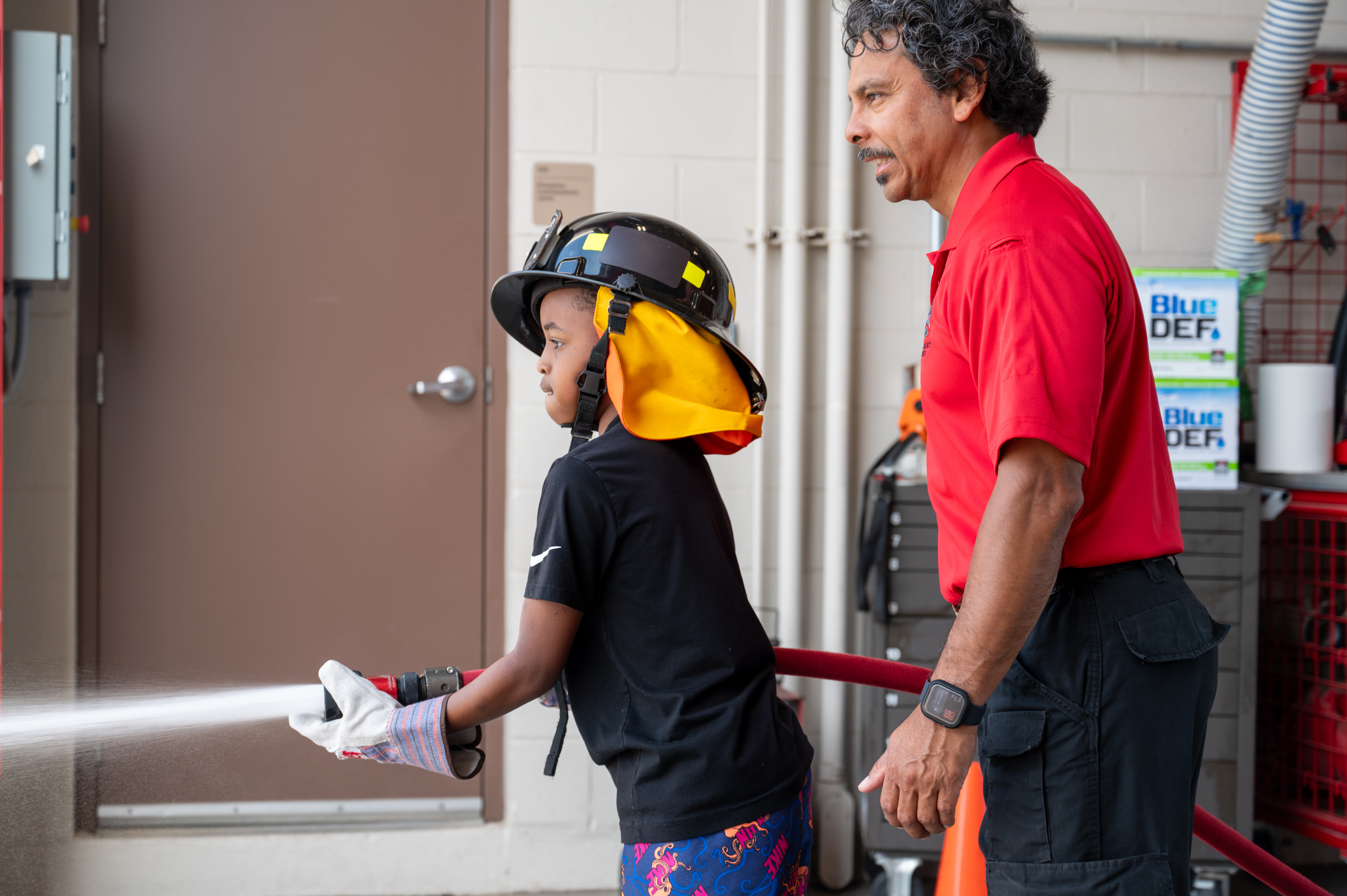 Future heroes in training: Tinker hosts first Junior Firefighter Camp ...