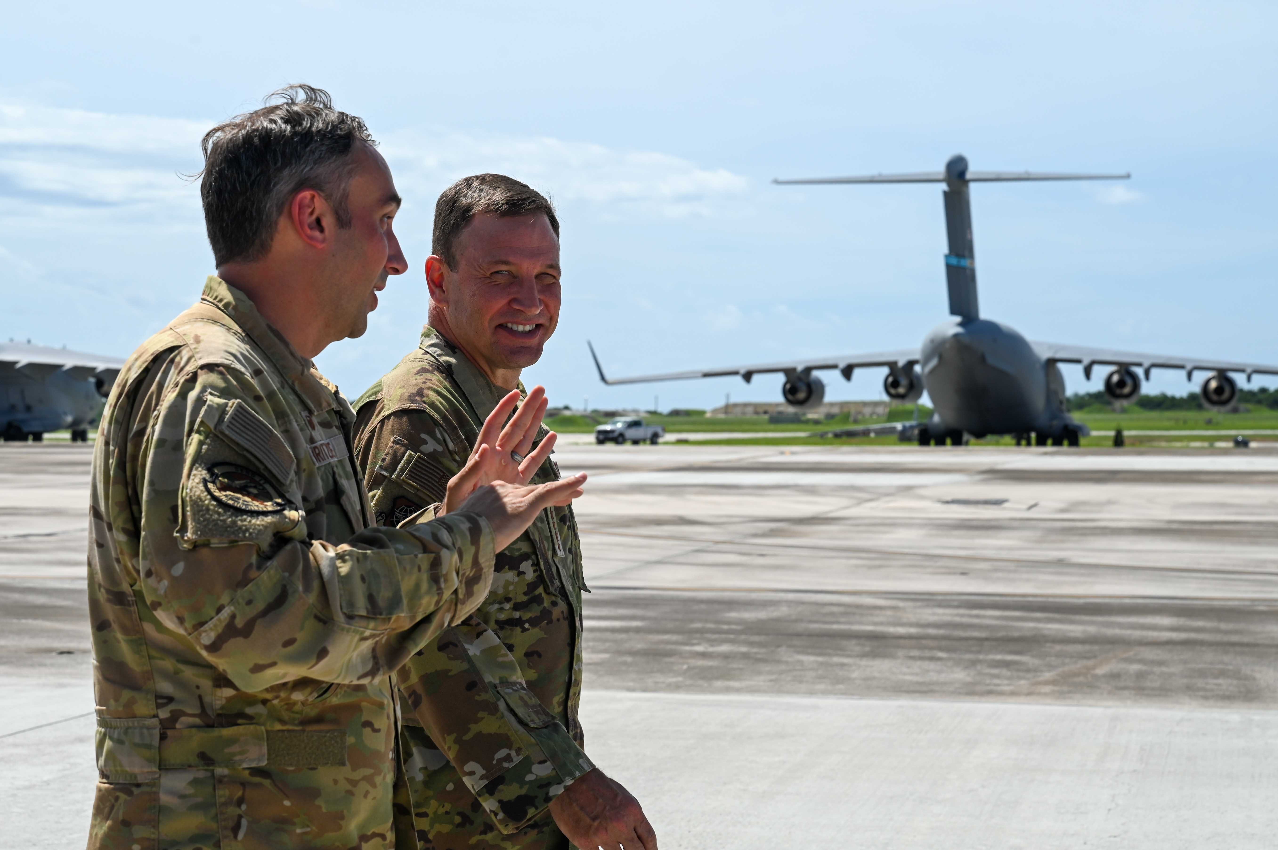 AMC commander visits Andersen, observes DLE series support > Andersen ...