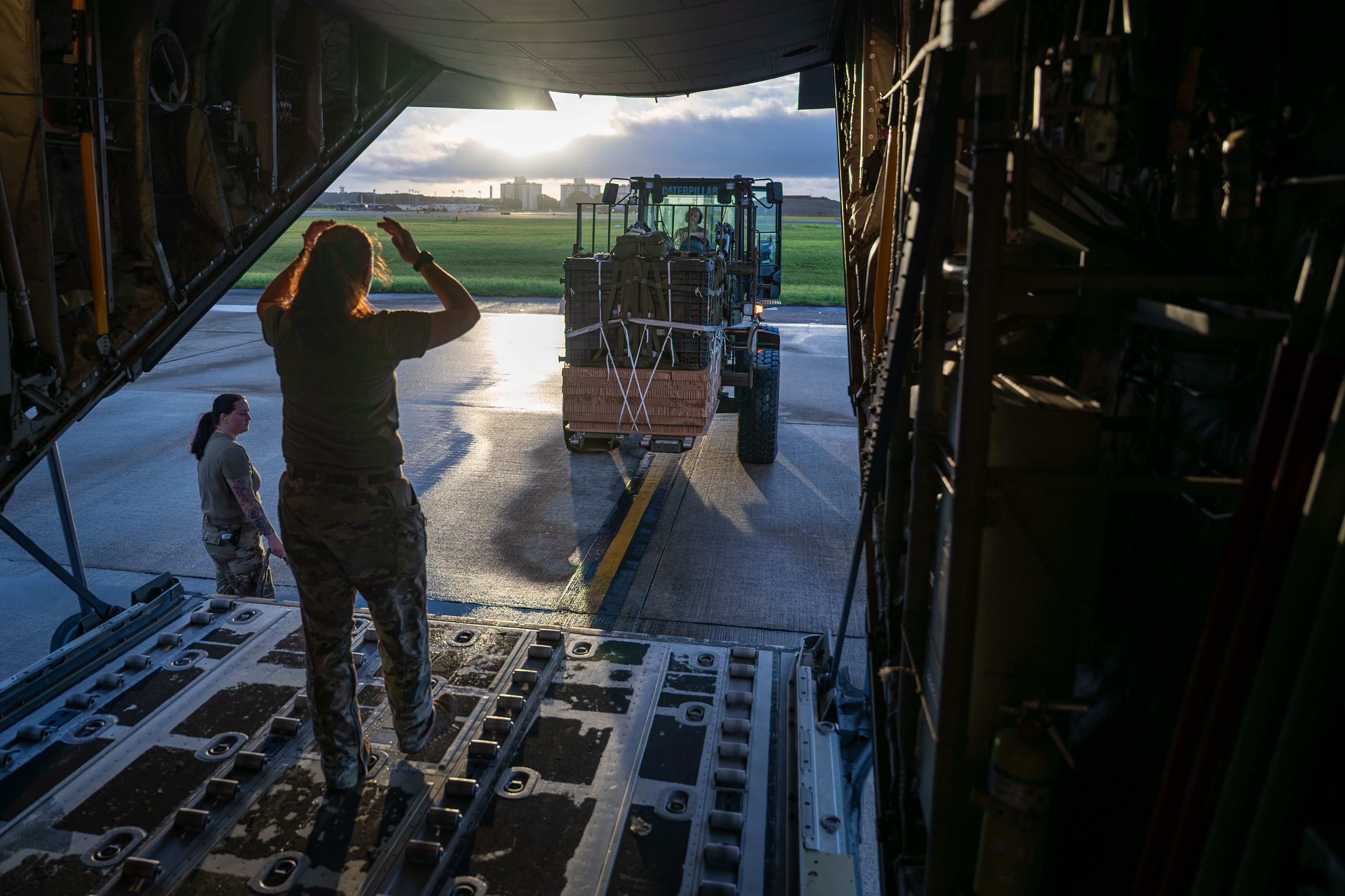 374 AEW, MAF delivers critical cargo for DLE operations > Yokota Air ...