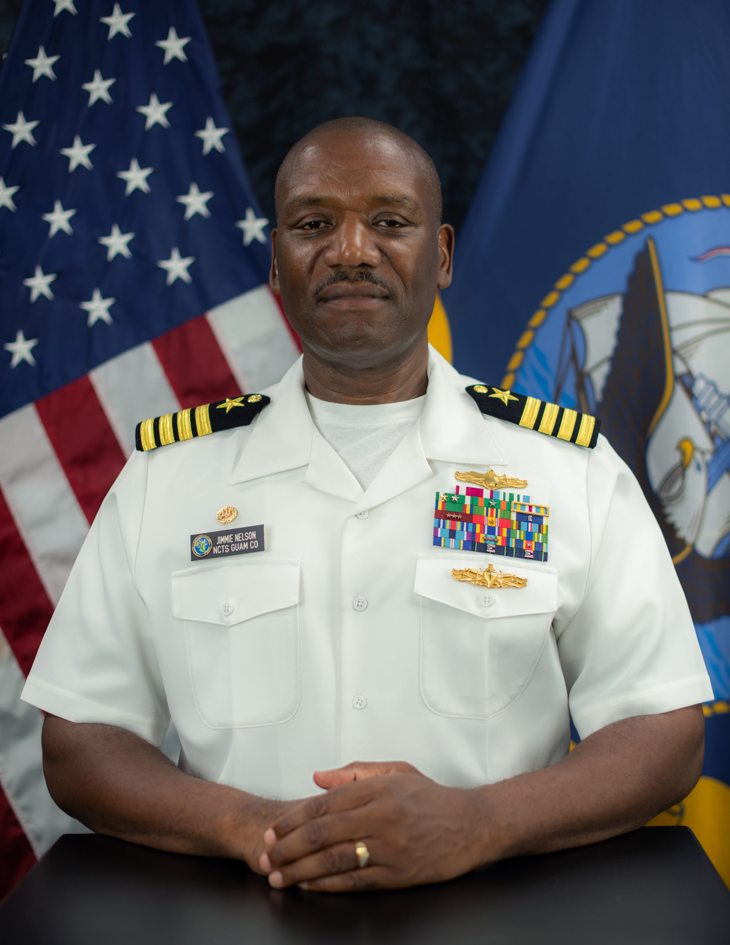 Capt. Jim Nelson, Commanding Officer, Naval Computer and ...
