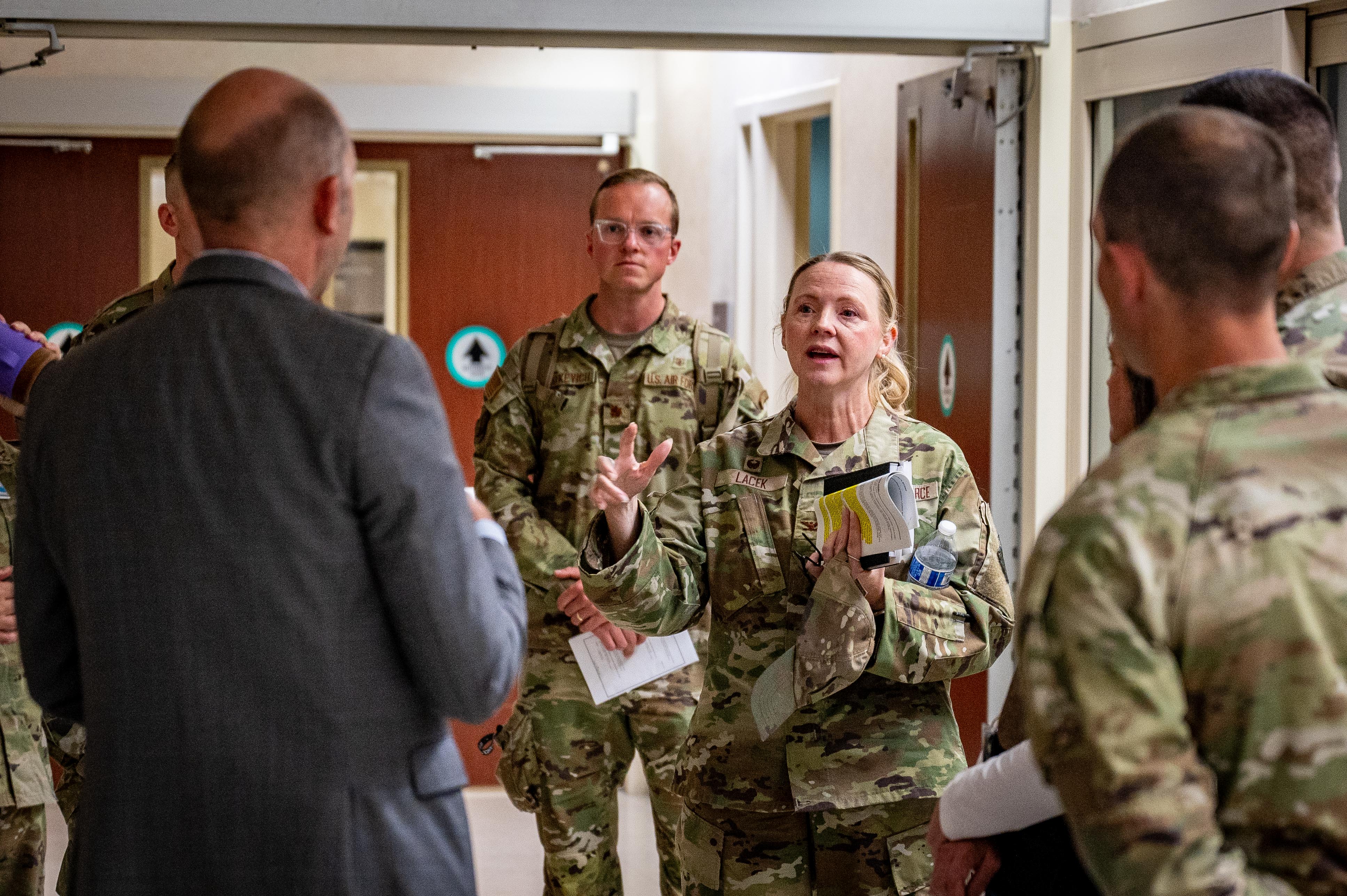 Top Department of Defense health official connects with frontline teams ...
