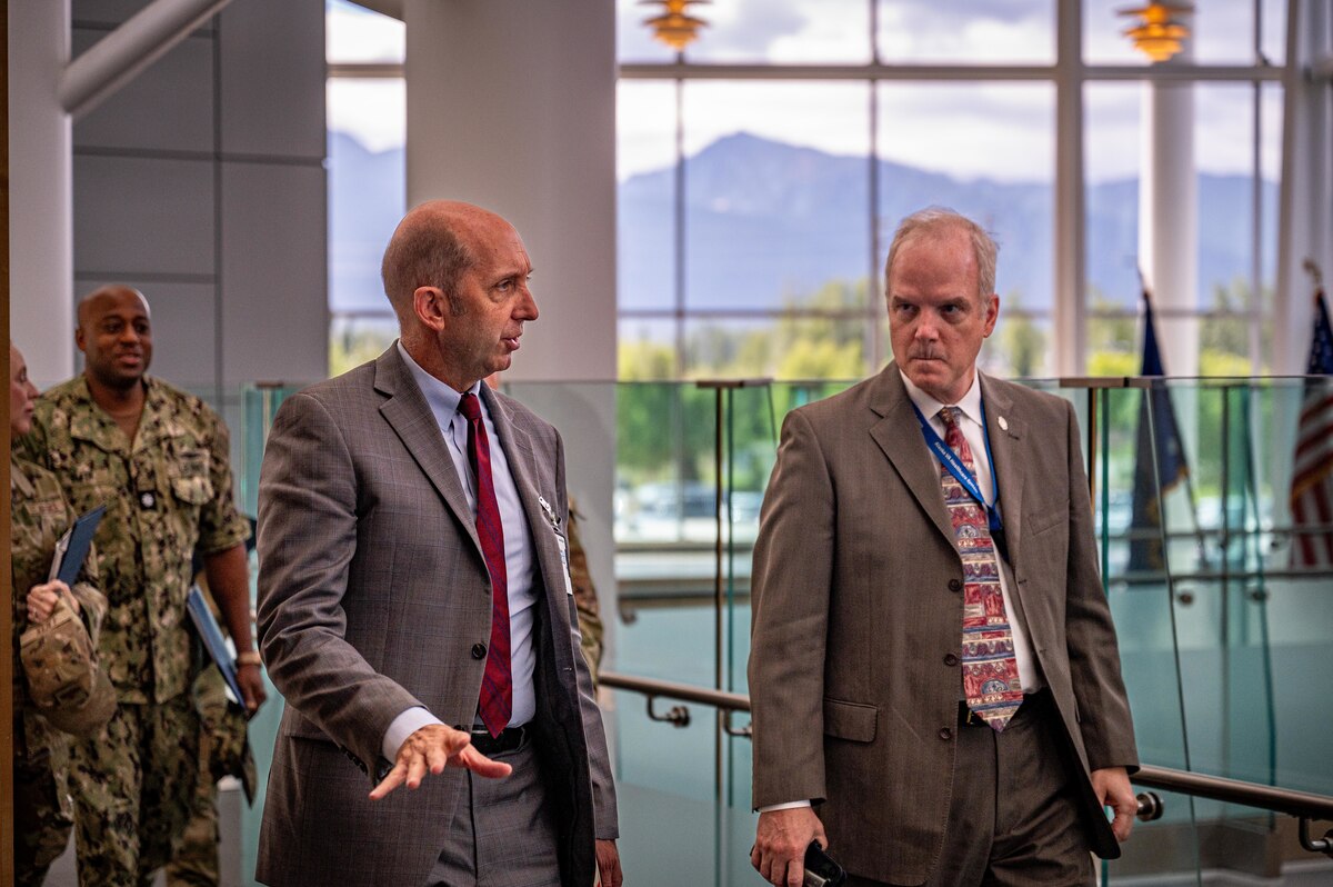 Top Department of Defense health official connects with frontline teams at JBER > Joint Base ...