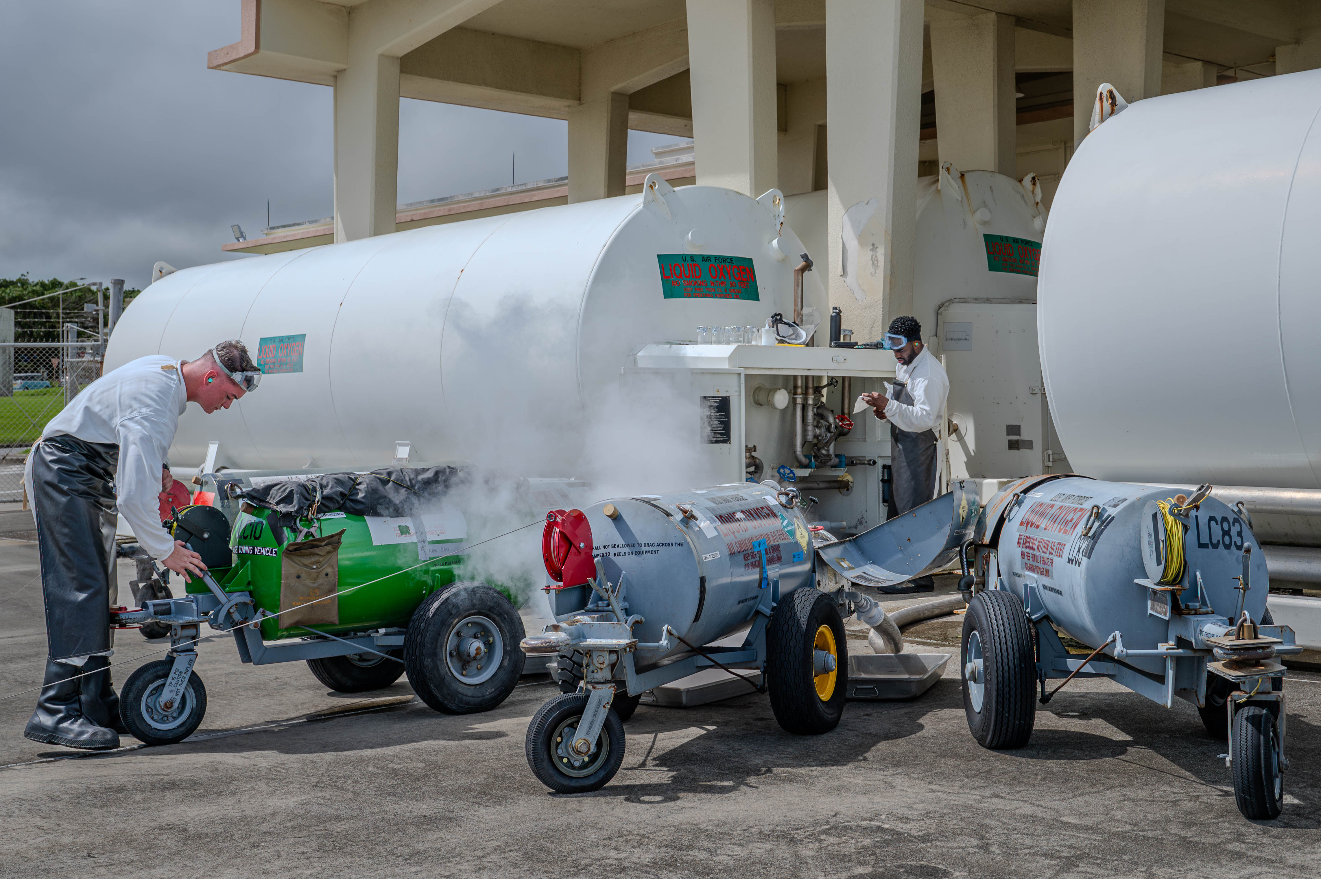 18th LRS; fueling the mission > Eighteenth Air Force > Article Display