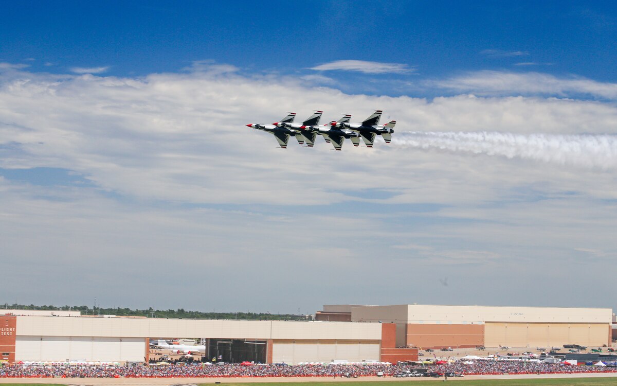 Tinker Air Show draws hundreds of thousands, celebrates military ...