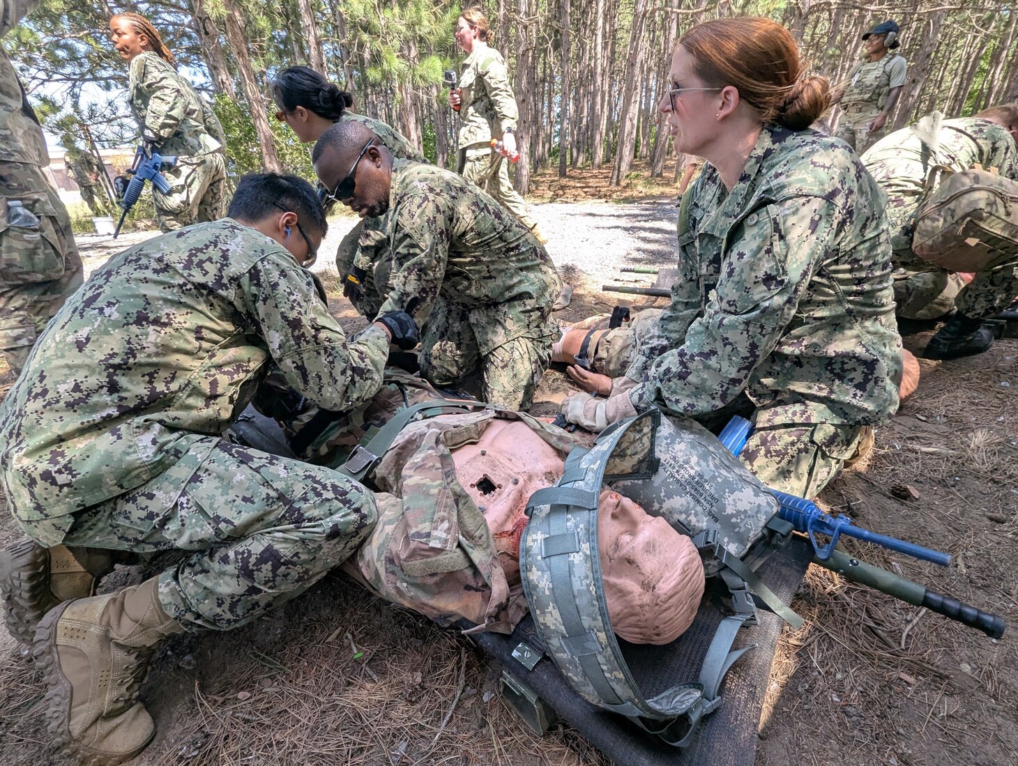 Navy Reservists hone medical skills during Operation Commanding Force ...