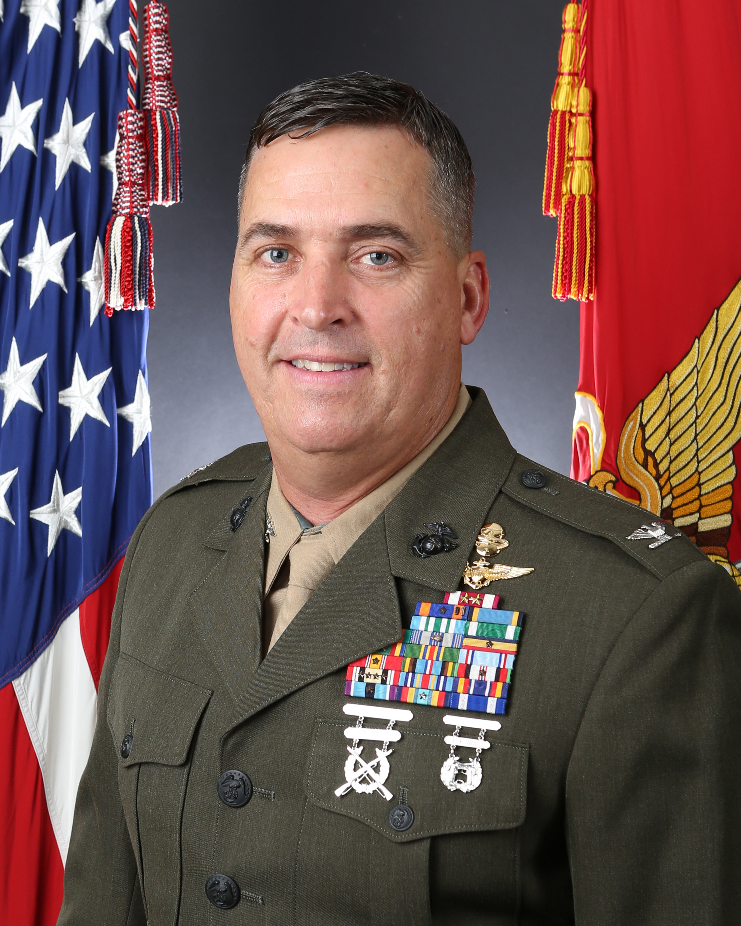 Colonel Daniel W. Kaiser > 2nd Marine Aircraft Wing > Command Biography