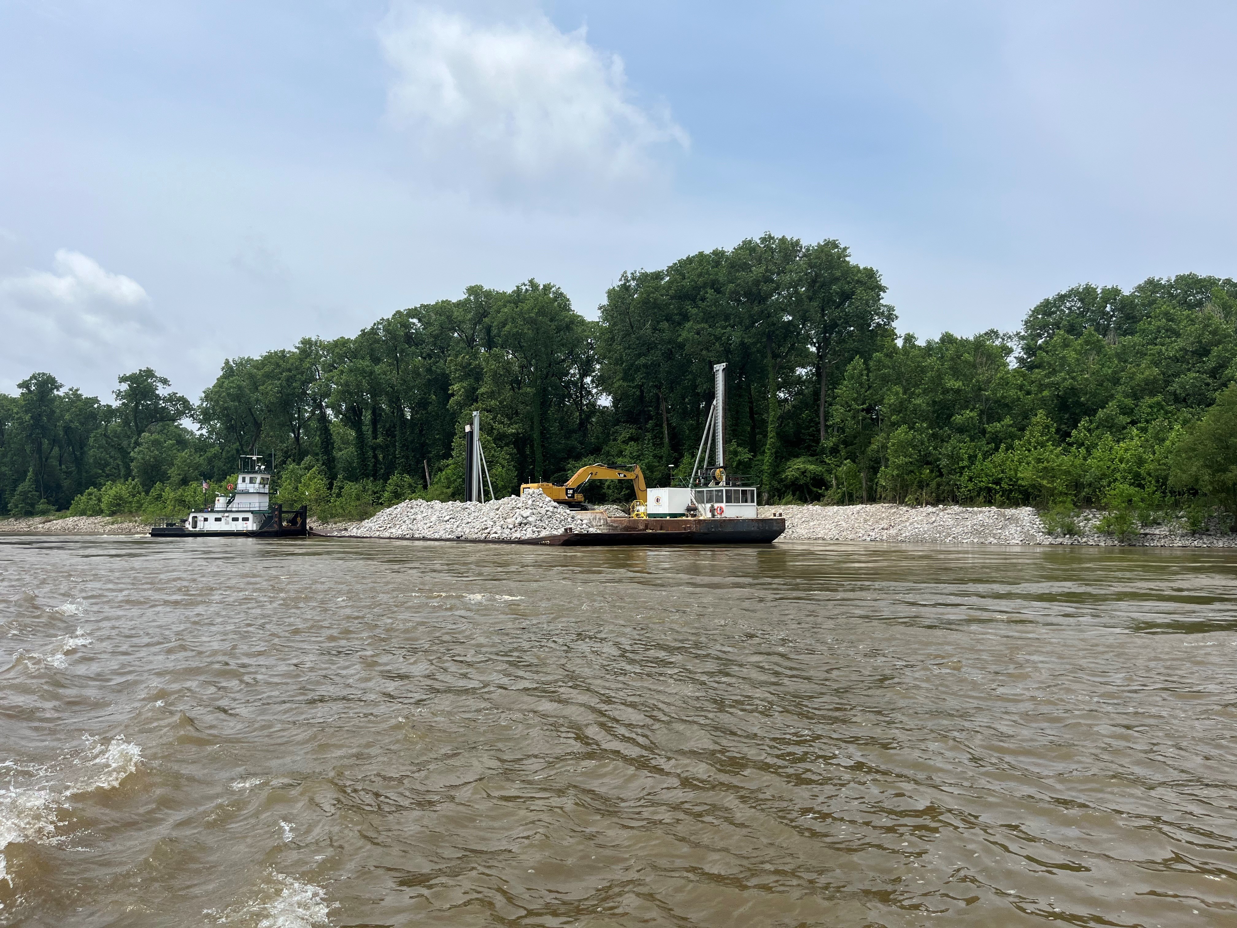 District completes $1.5M channel maintenance project, repairs revetment ...