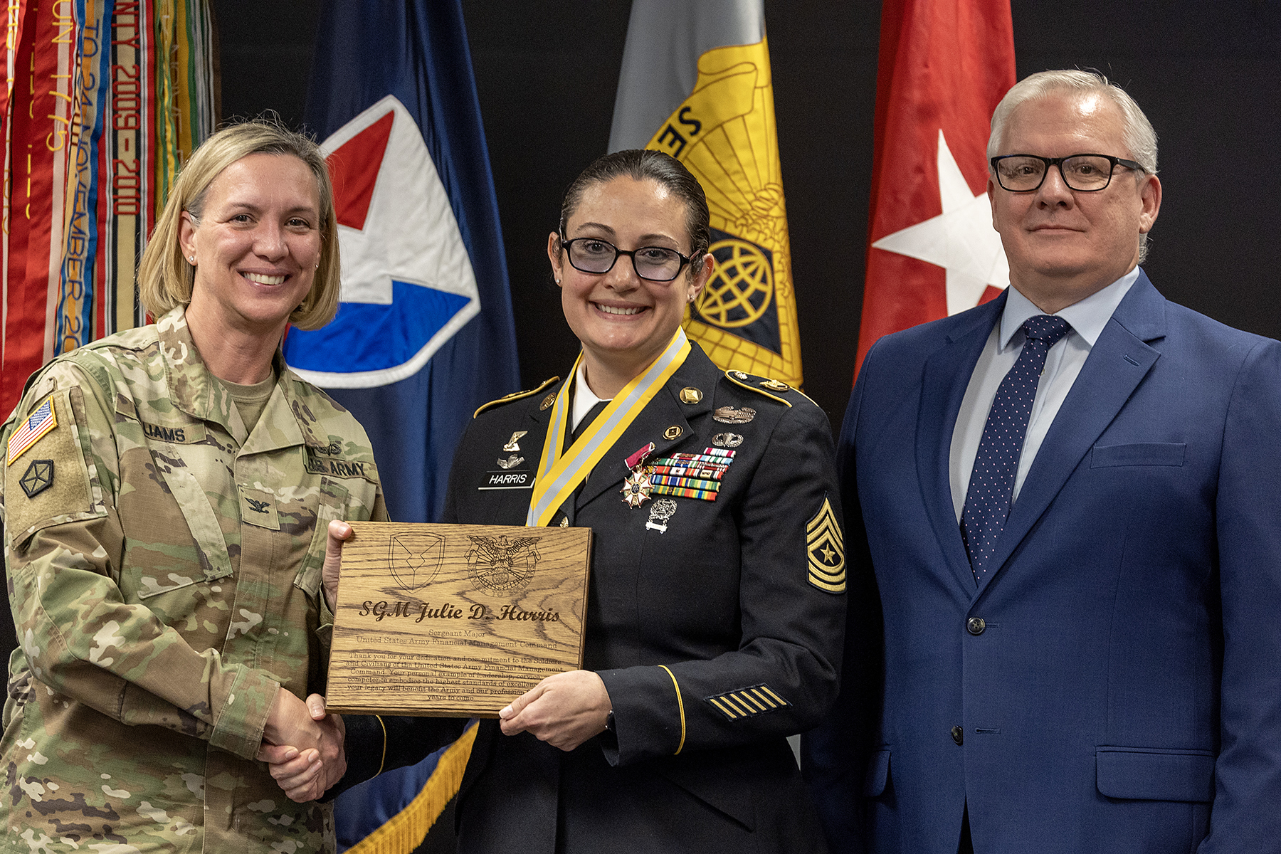 Harris retires from USAFMCOM