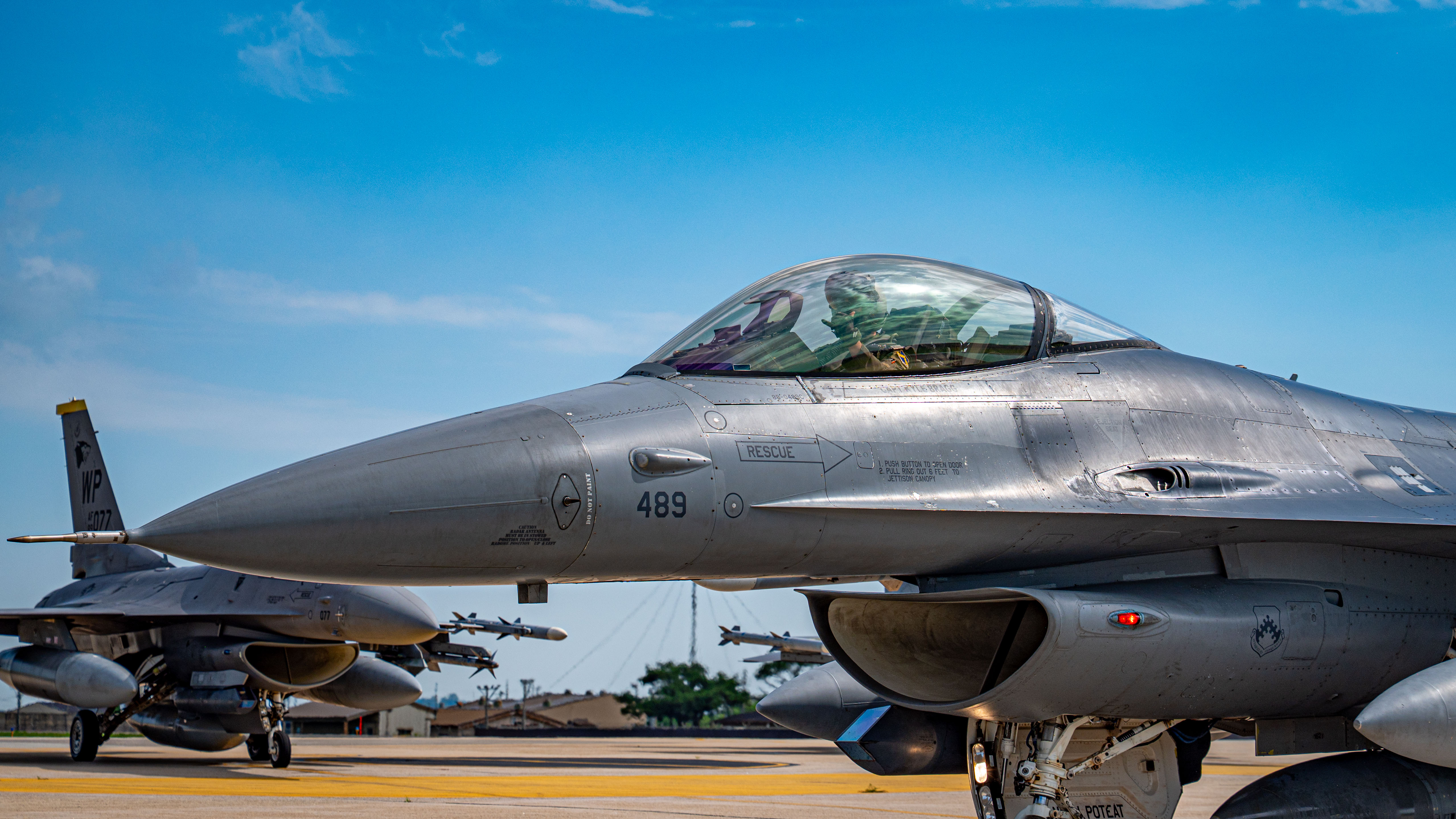 Wolf Pack’s F-16 Fighting Falcons begin departure for Super Squadron ...