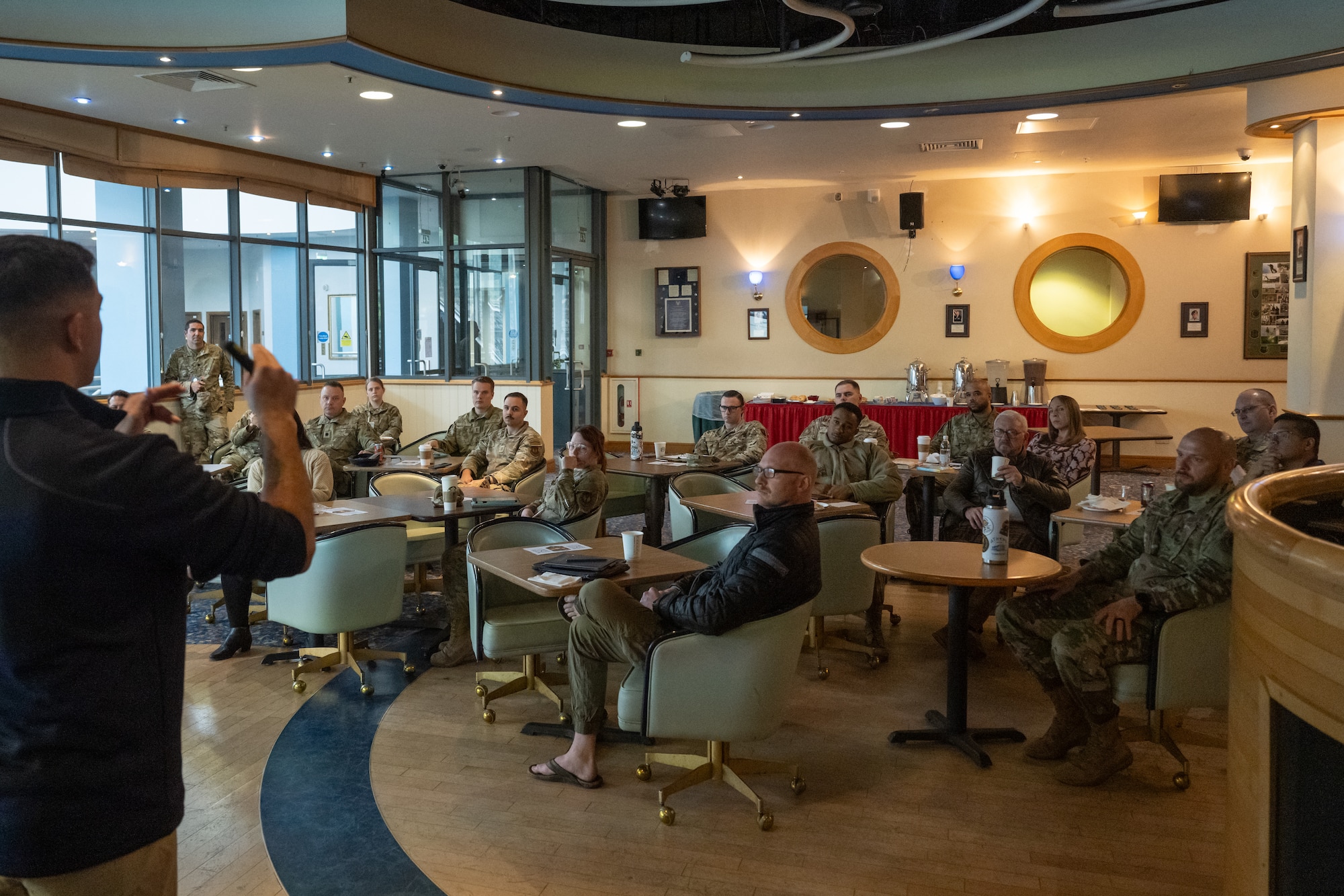 Team Mildenhall hosts DAF Coaching Seminar > Royal Air Force Mildenhall > RAF Mildenhall News