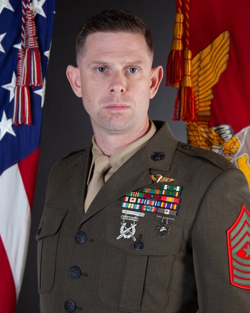Sergeant Major Andrew W. Brown > 12th Marine Corps District > Biography