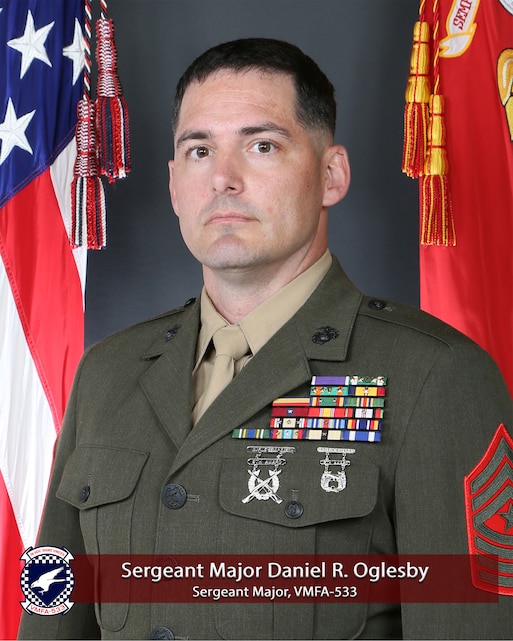 Sergeant Major Daniel R. Oglesby > 2nd Marine Aircraft Wing > Command ...