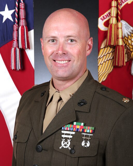 Major Jordan E. Cunningham > 1st Marine Aircraft Wing > Biography