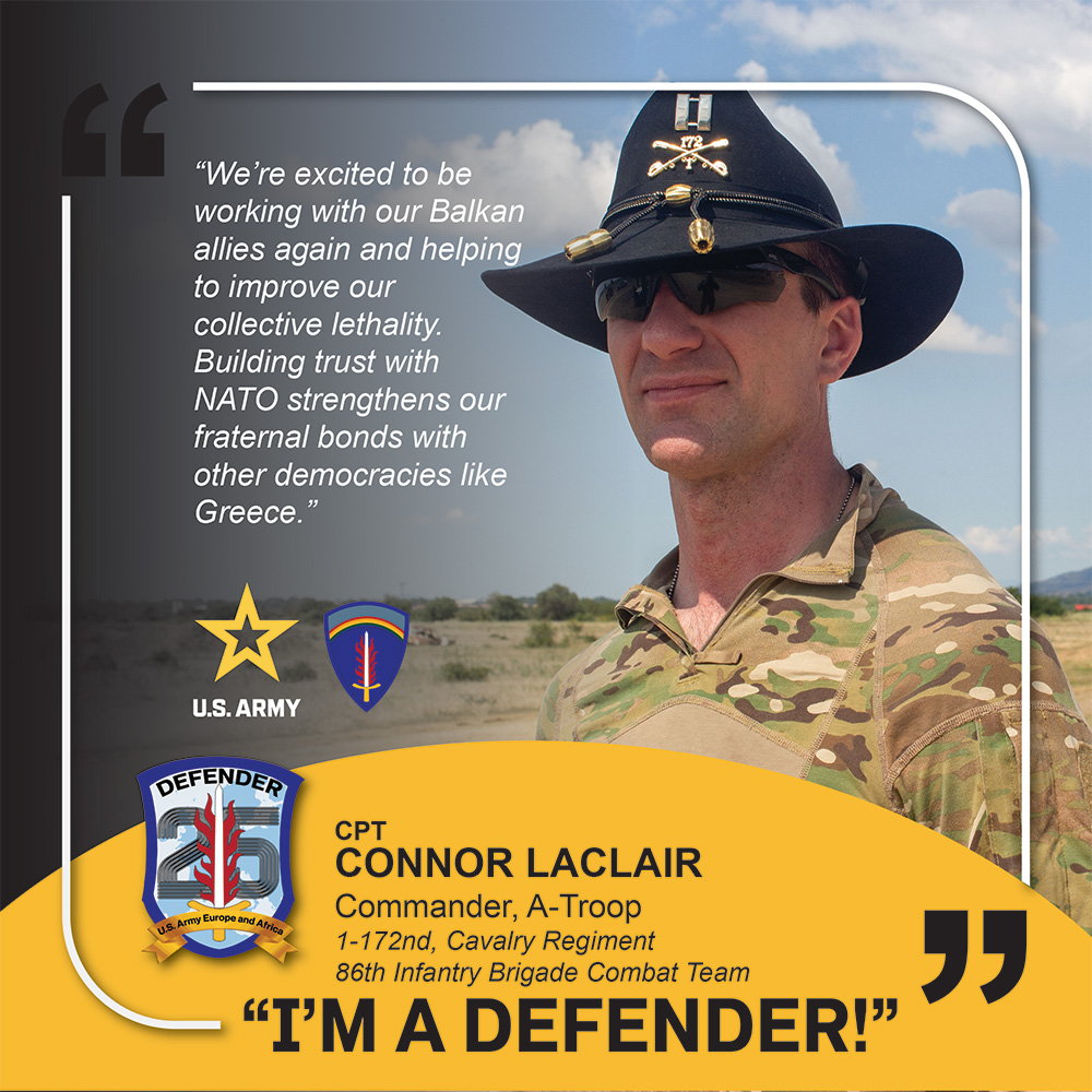 I'm a Defender - Cpt. Connor LaClair