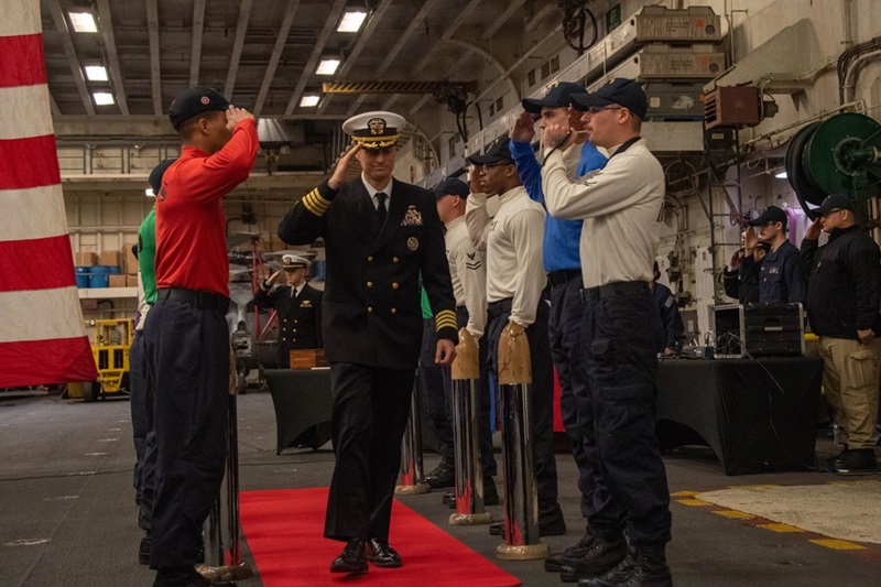 USS America Conducts Change of Command Ceremony > Naval Surface Force ...