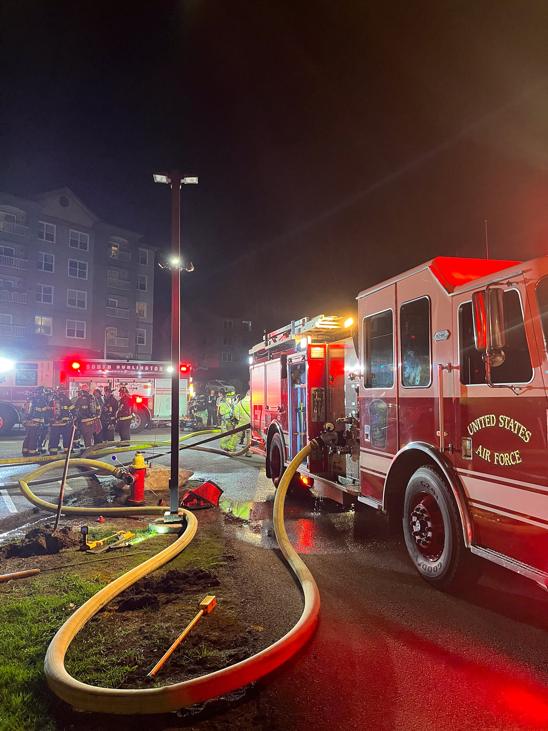 Vermont Air Guard First on Scene of South Burlington Fire > National ...