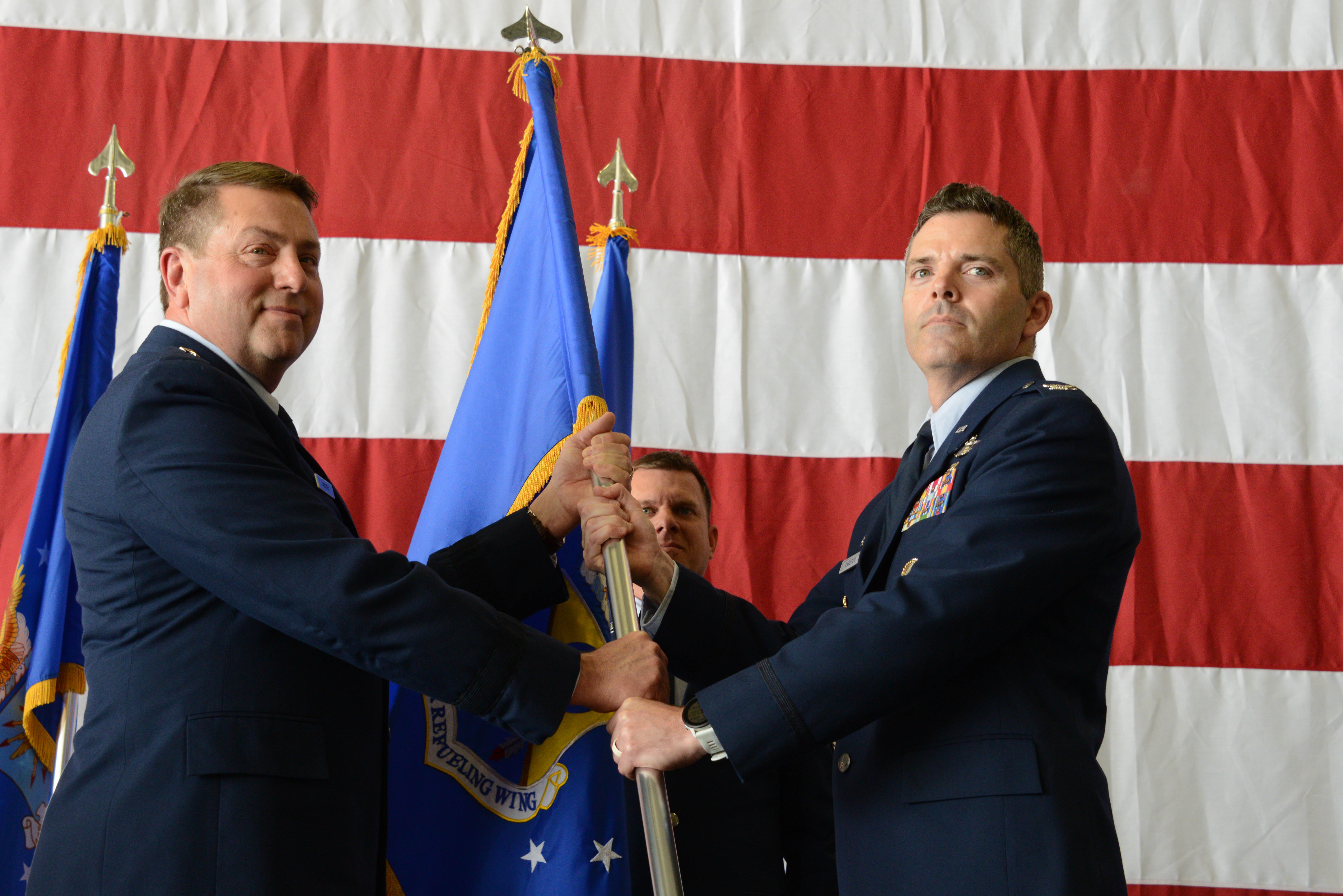 Carlson assumes command