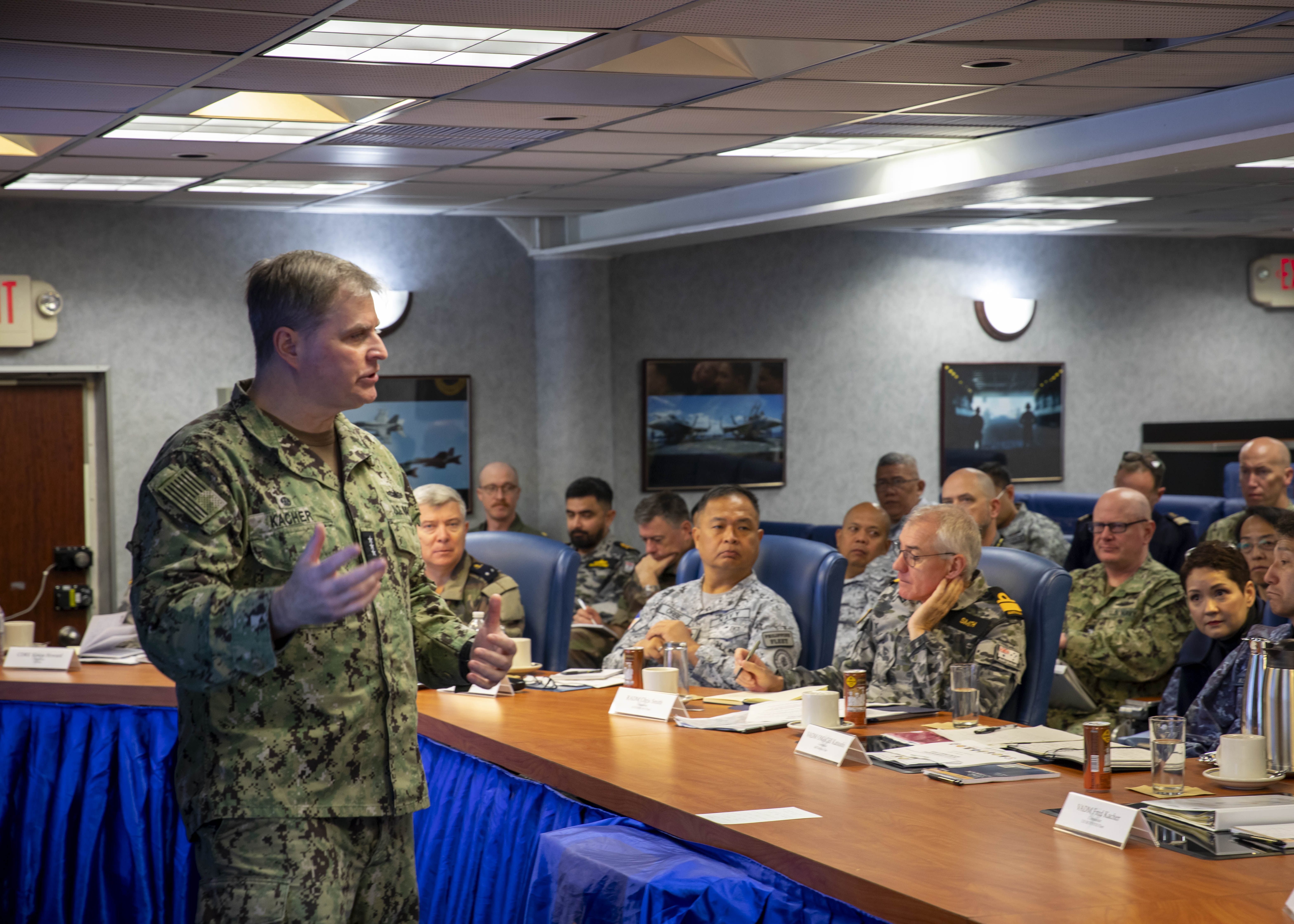 U.S. 7th Fleet Hosts Allied and Partner Nations for a Fleet Commanders ...
