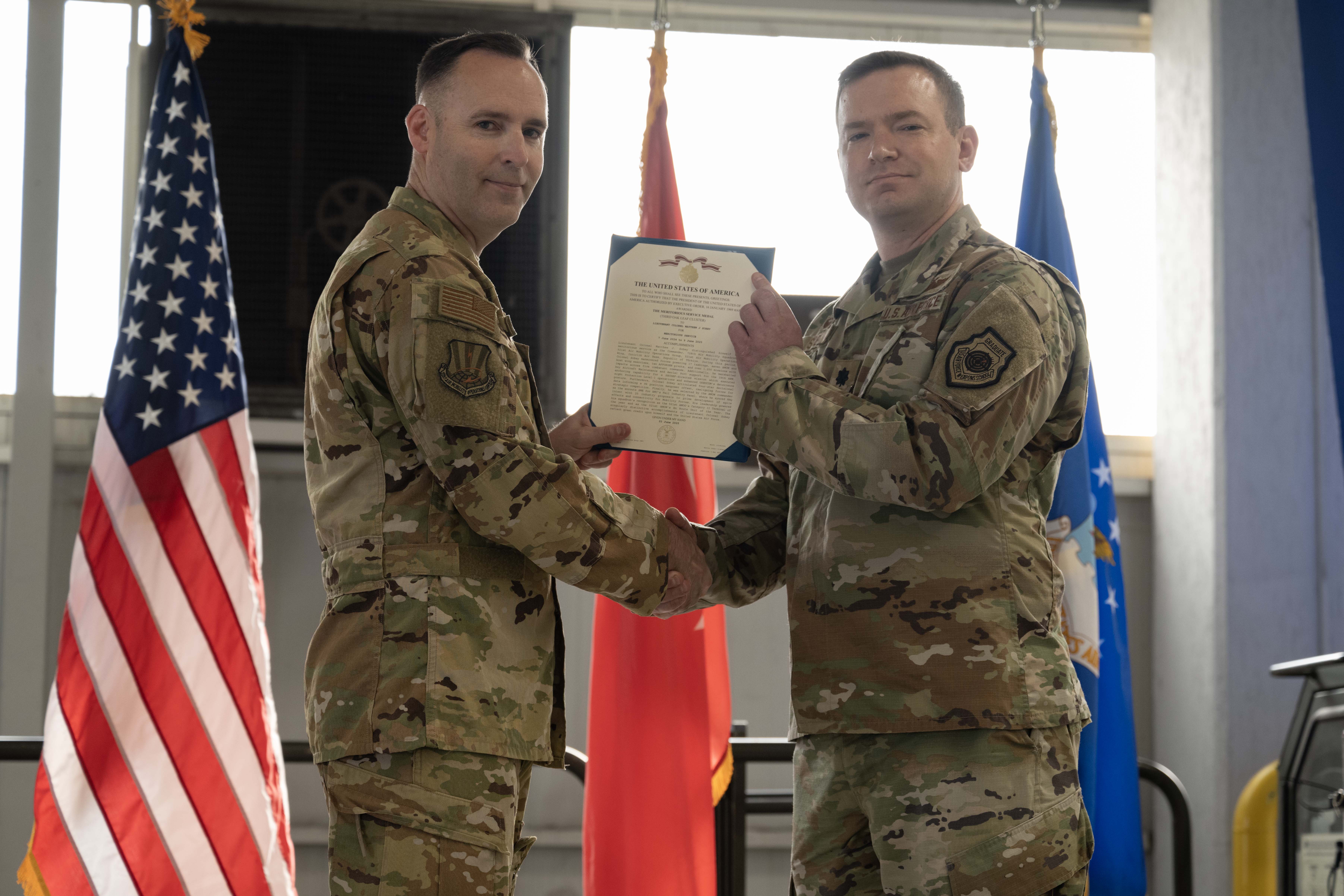 728th AMS bids farewell, welcomes new commander > Incirlik Air Base ...