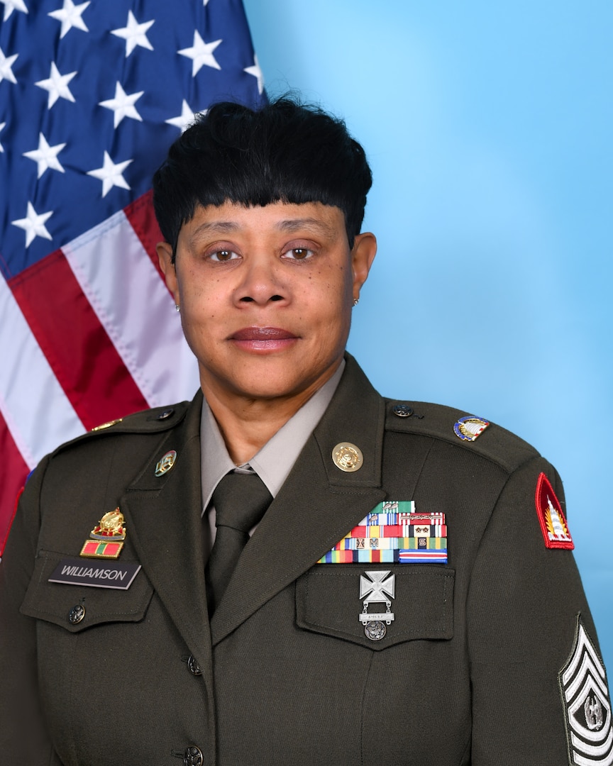 Command Sgt. Major Octavia V. Williamson > District of Columbia National Guard > Biographies