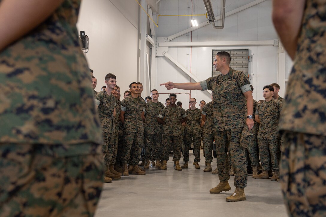 Sergeant Major of the Marine Corps visits 2nd MAW