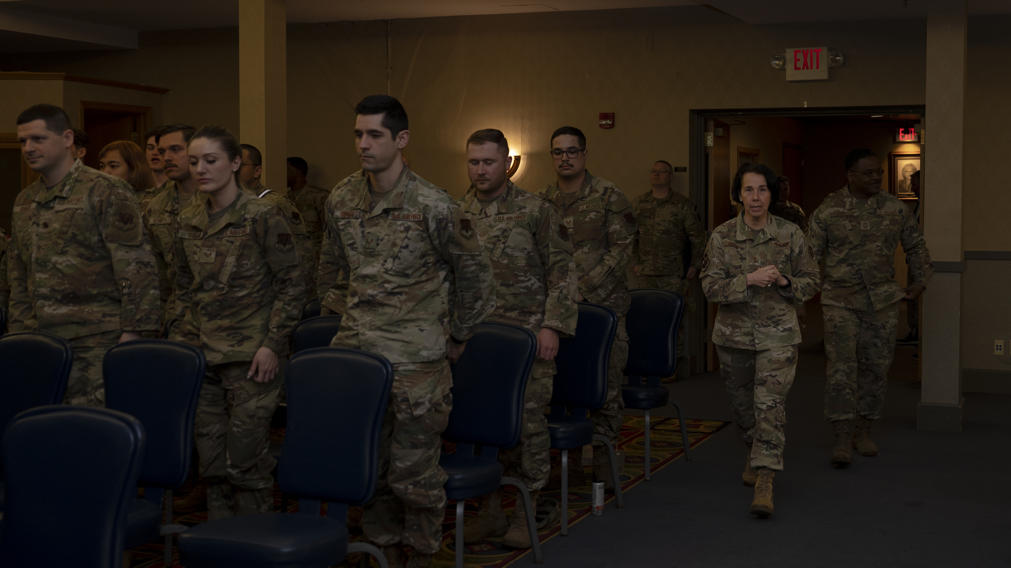 Air Force Medical Readiness Command leadership visit 319th Medical Group