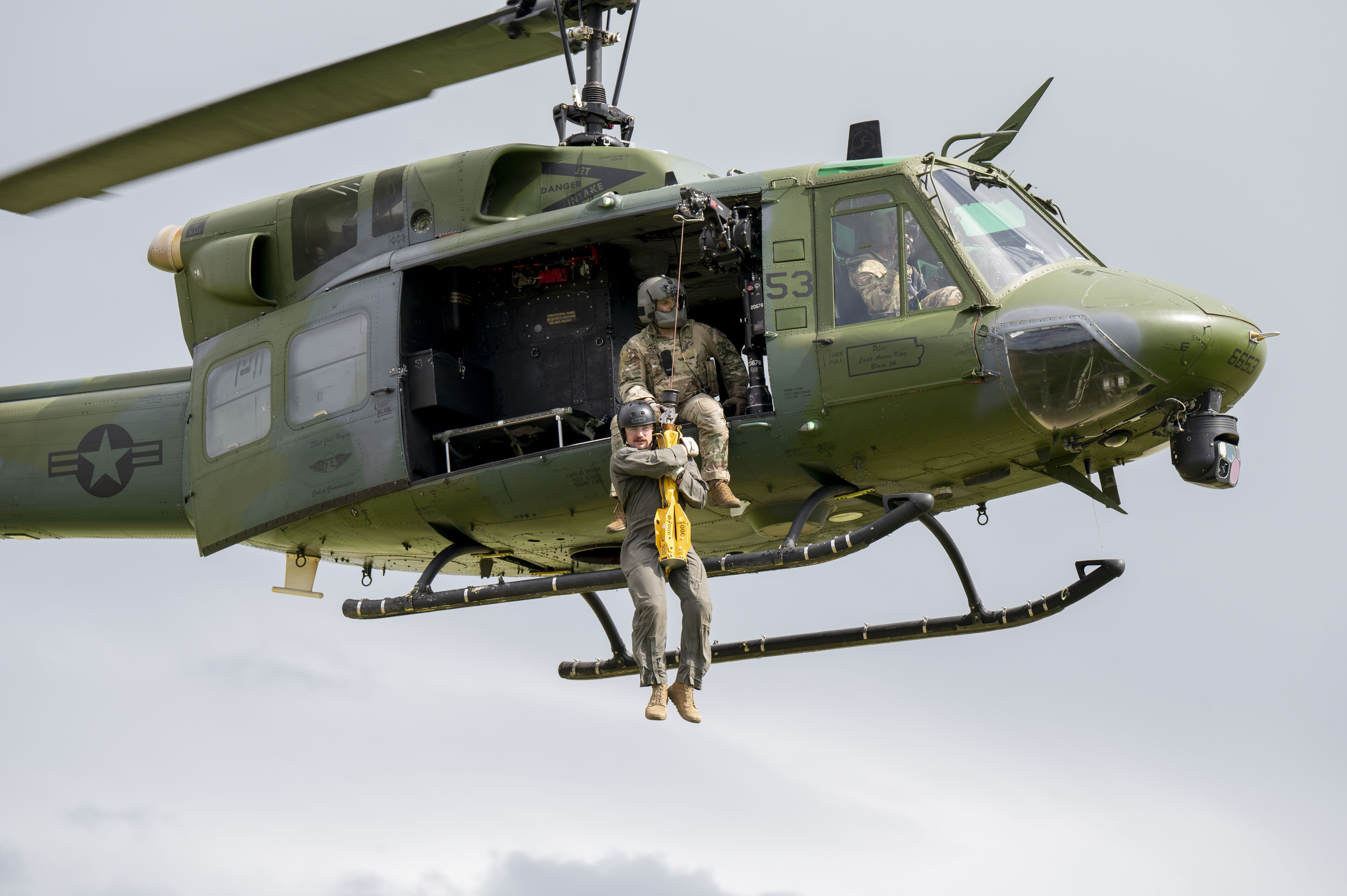 36th Rescue Squadron conducts hoist training > Fairchild Air Force Base ...