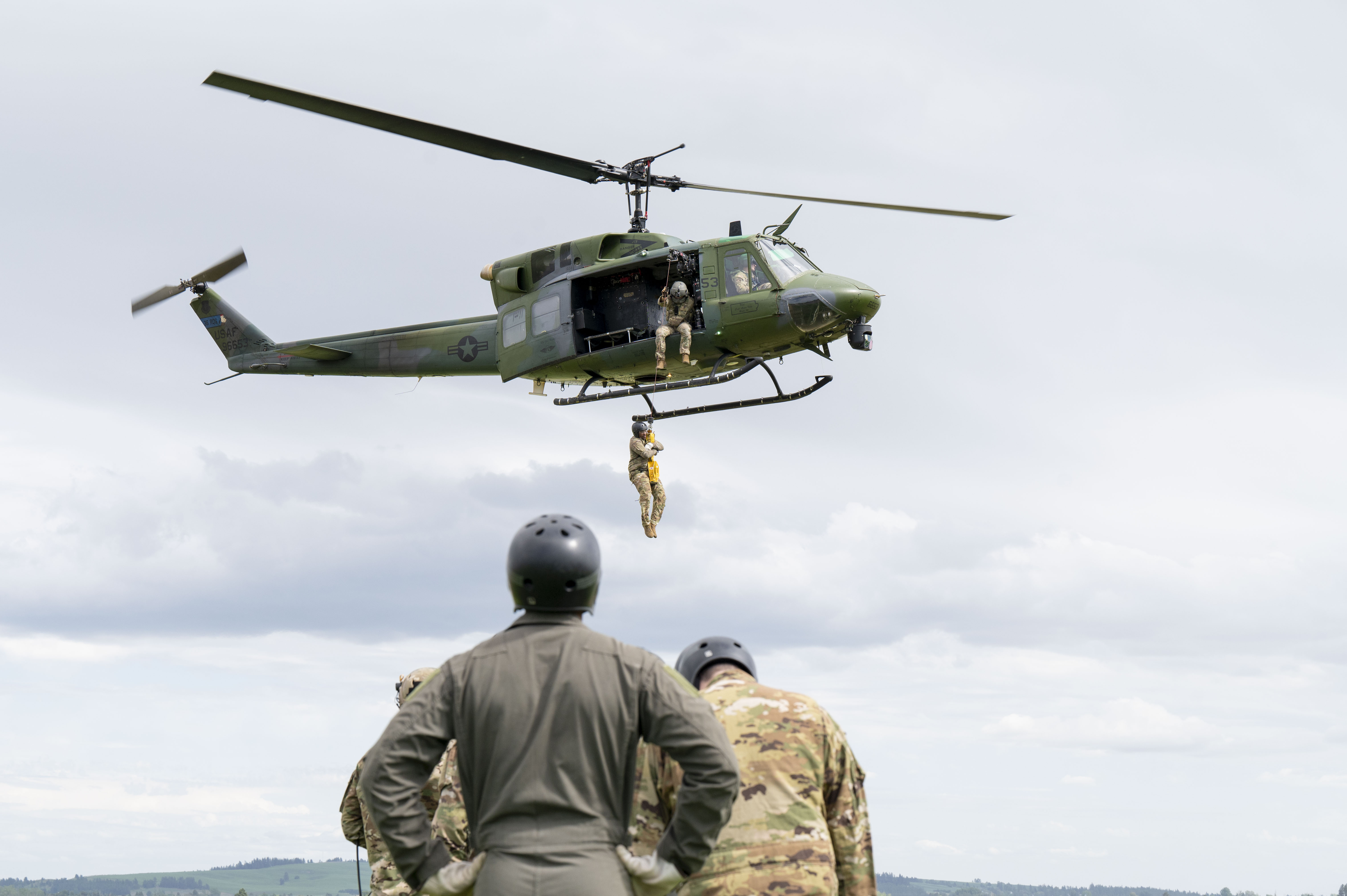 36th Rescue Squadron conducts hoist training > 505th Command and ...