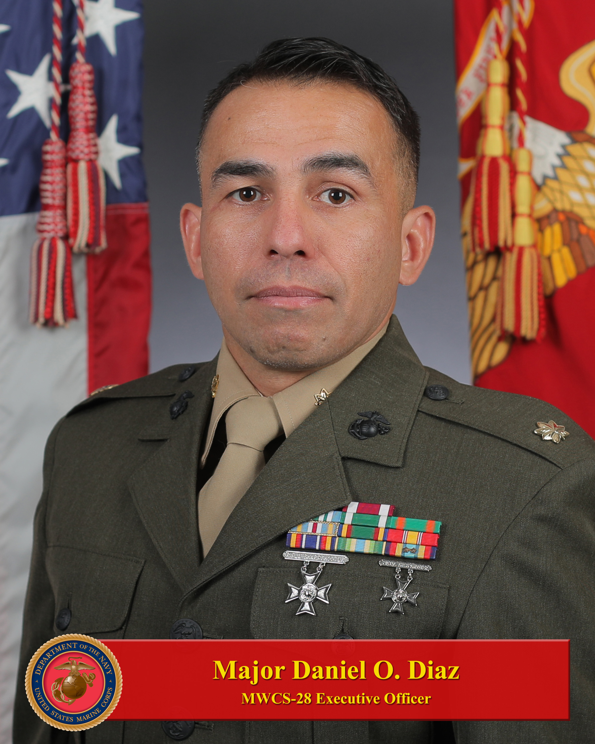 Major Daniel O. Diaz > 2nd Marine Aircraft Wing > Command Biography