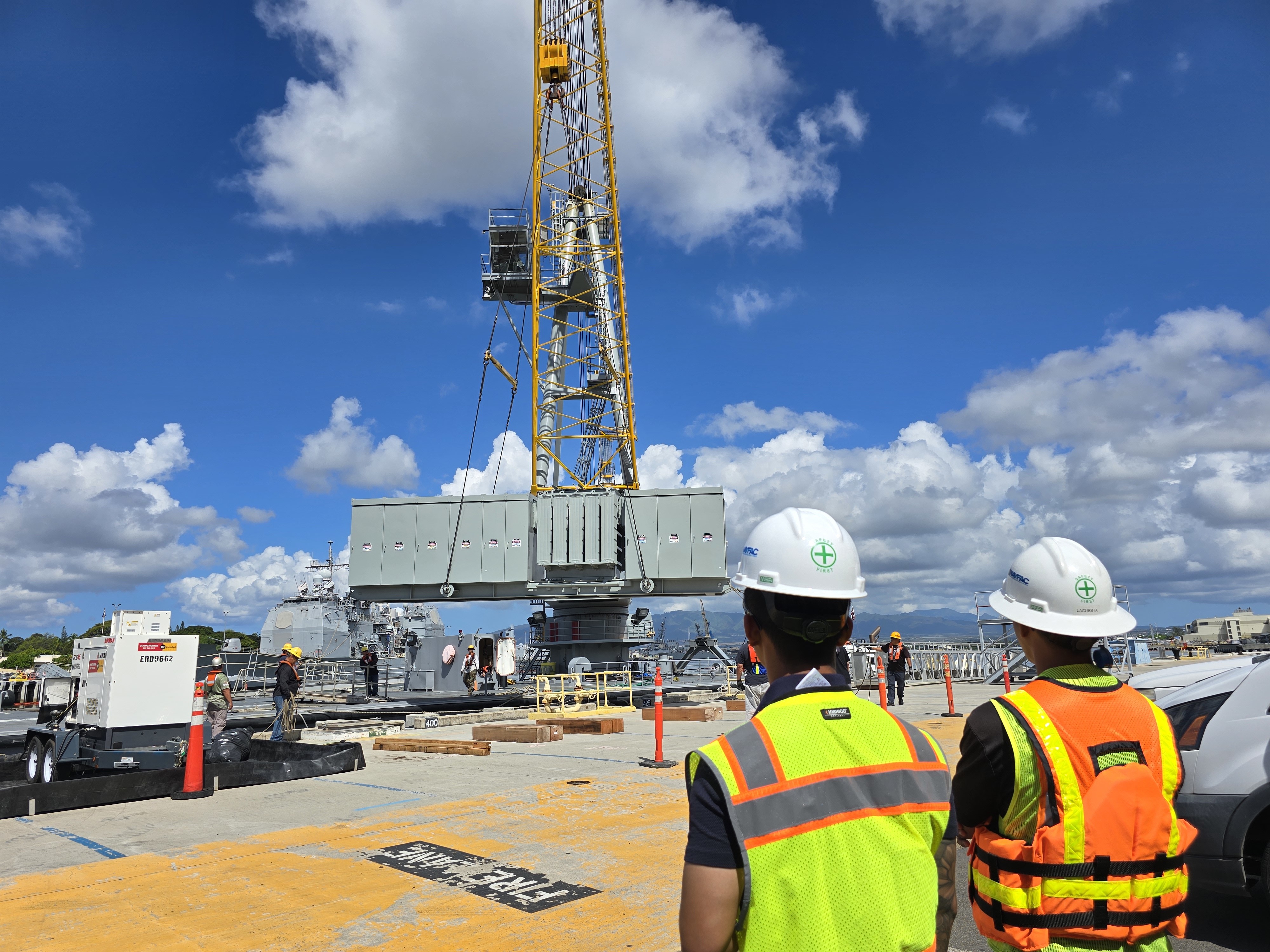 MUSE Substation Provides Rapid Shore Power Support for Naval Vessels ...