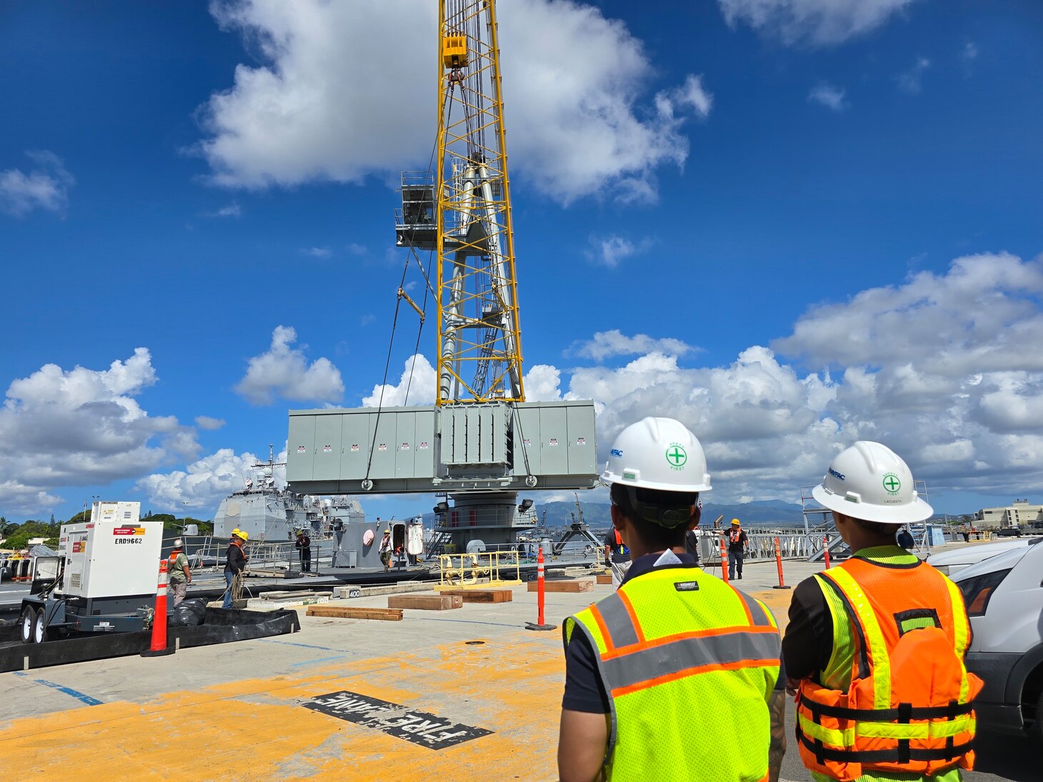 MUSE Substation Provides Rapid Shore Power Support for Naval Vessels ...