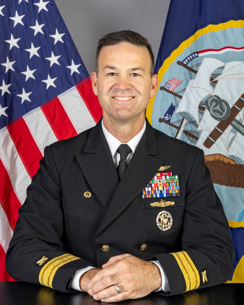 Rear Admiral Michael A. York > United States Navy > BioDisplay