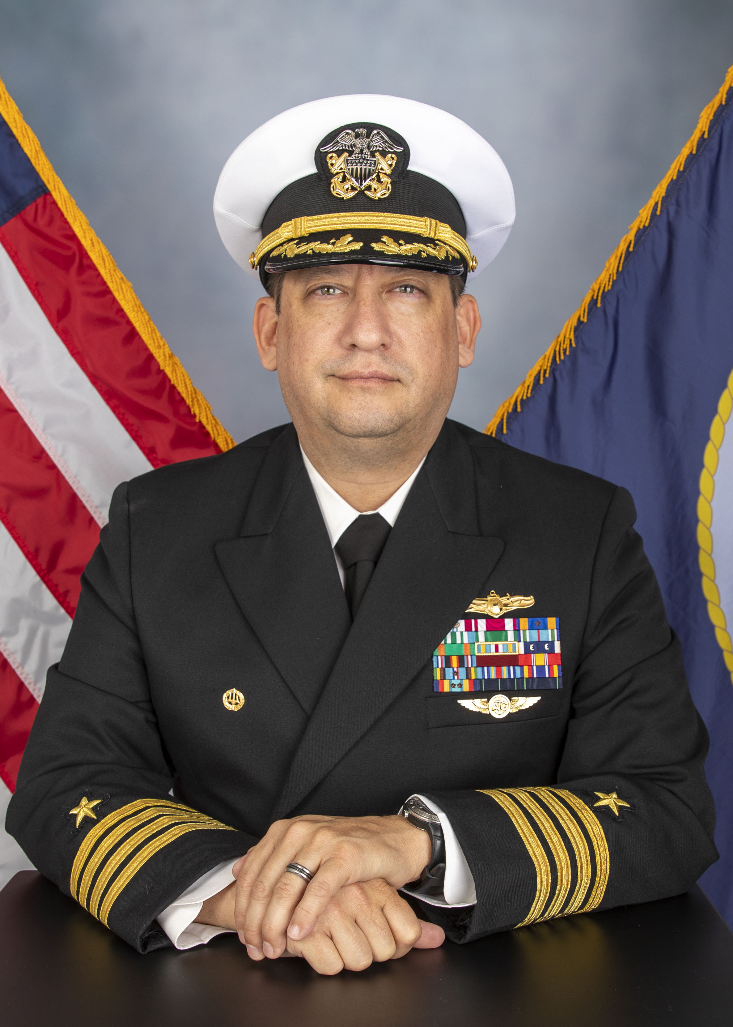 Capt. Jason Hanser, Commanding Officer, Navy Information Operations ...