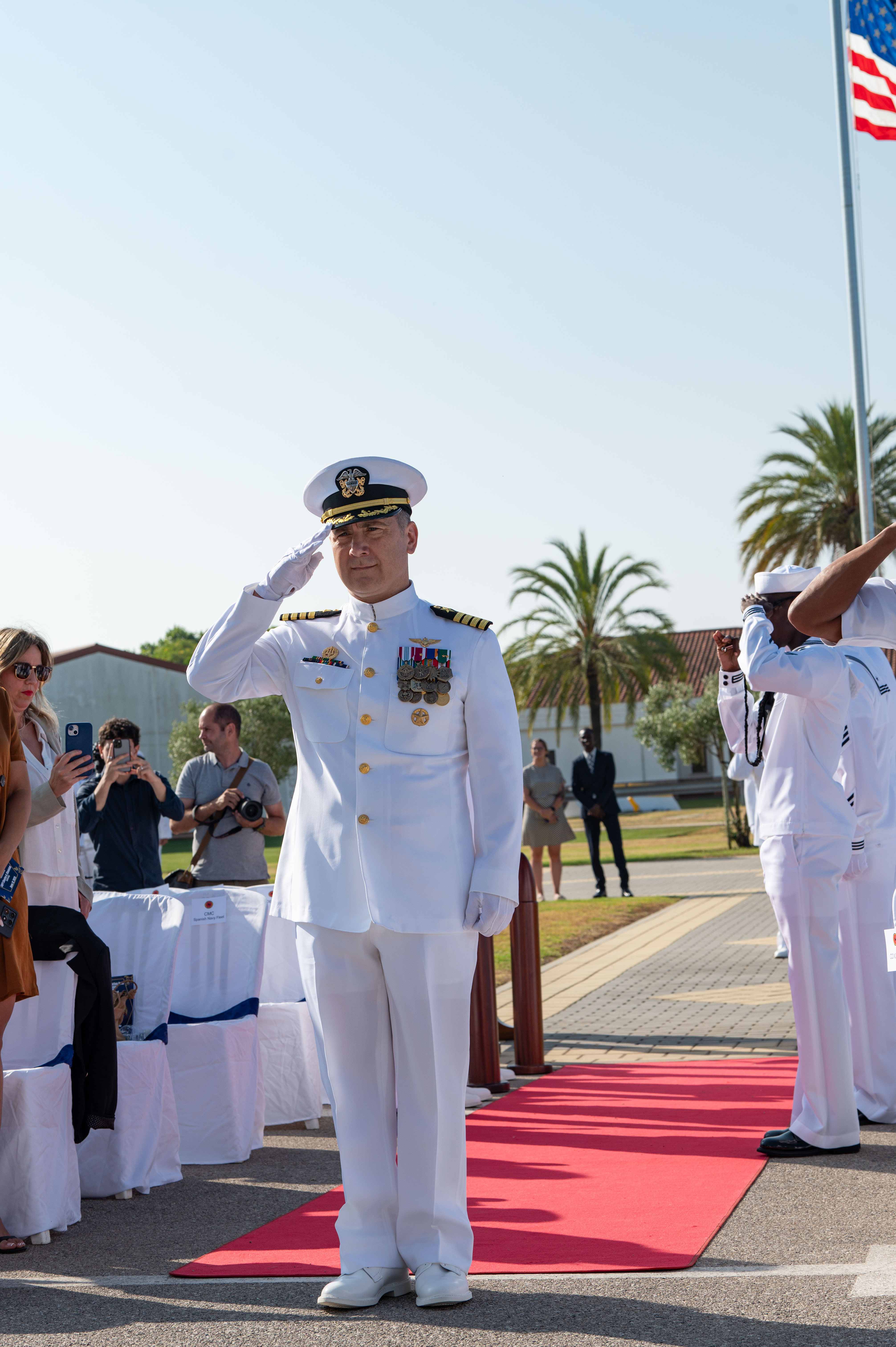 U.S. Naval Station Rota holds change of command ceremony > Navy ...