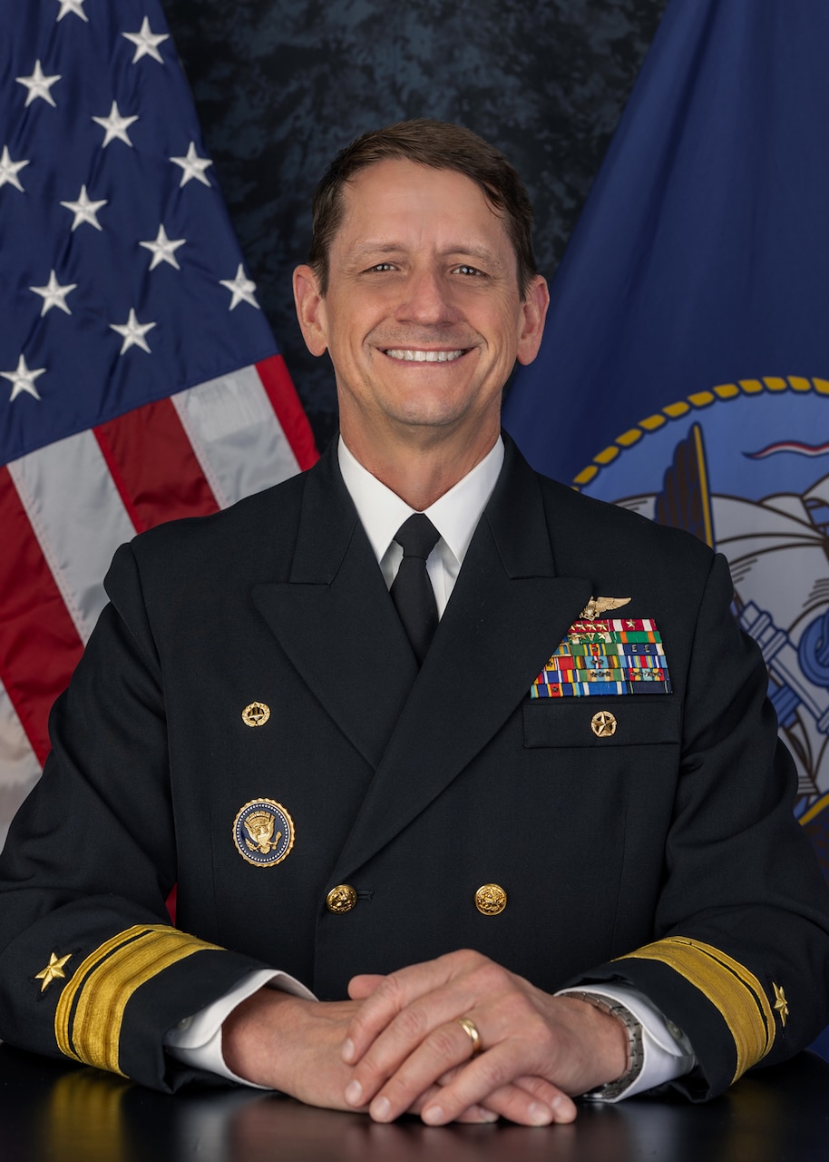 Rear Admiral Gregory Huffman > Naval Education and Training Command ...