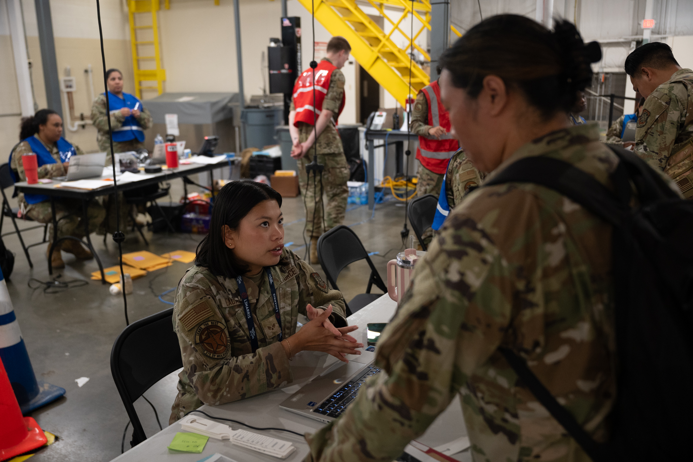 932nd LRF, 375th LRS and 375th FSS demonstrate total force integration ...