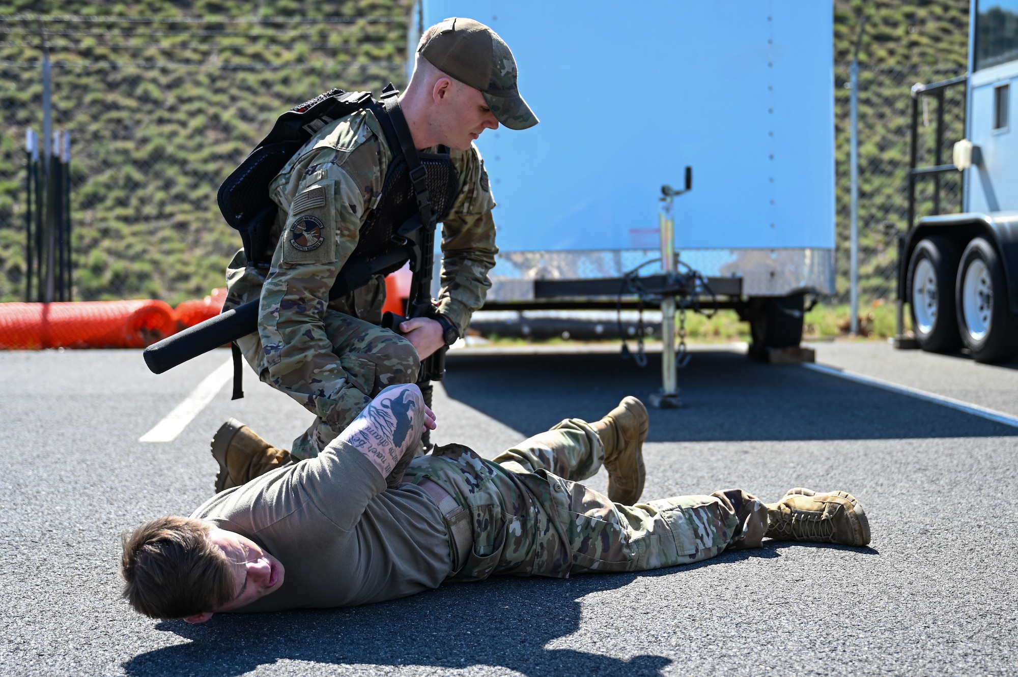 Augmentees enhance Fairchild’s force protection > Fairchild Air Force ...