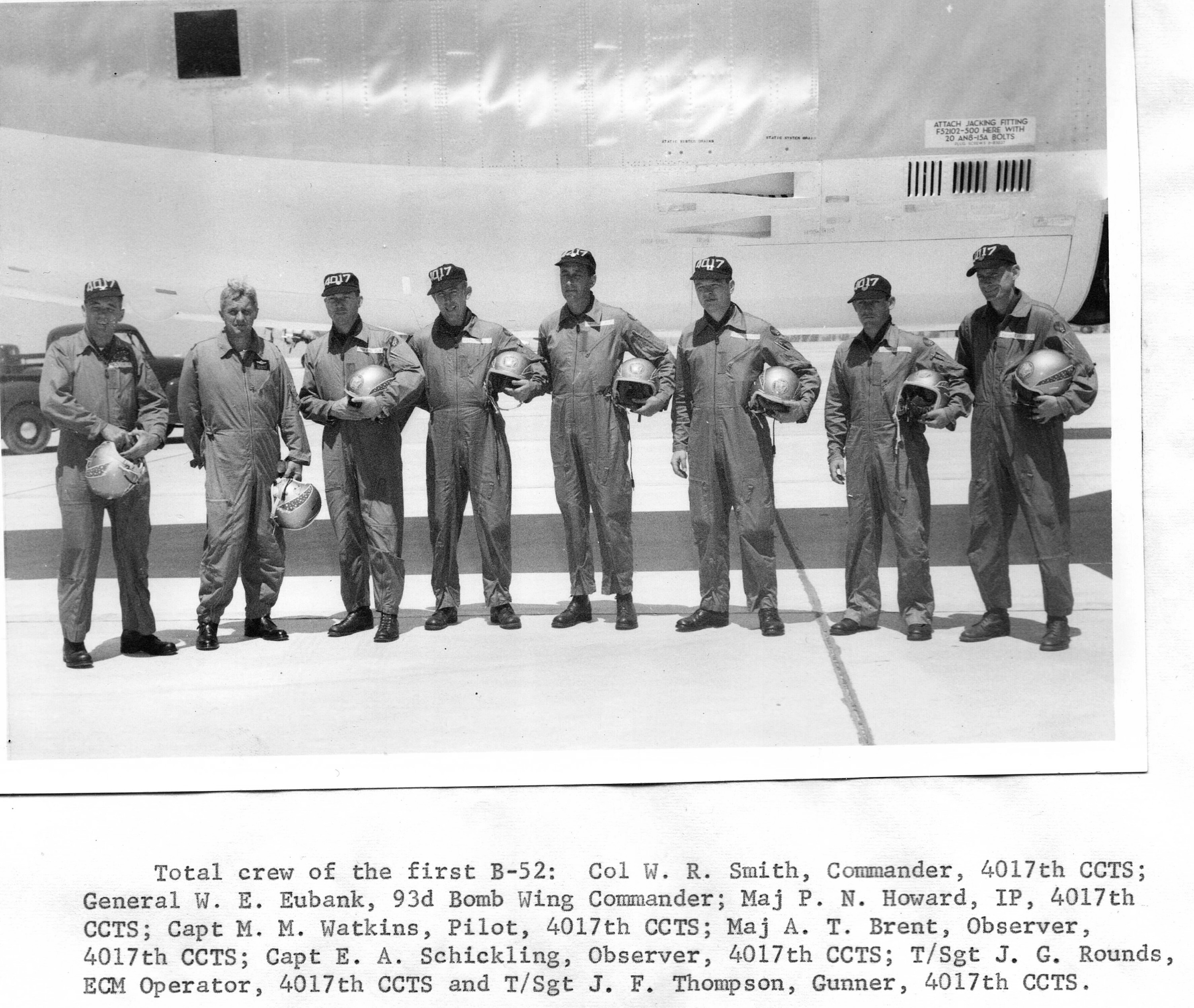 FLASHBACK: B-52 Stratofortress - First Operational Delivery > Wright ...