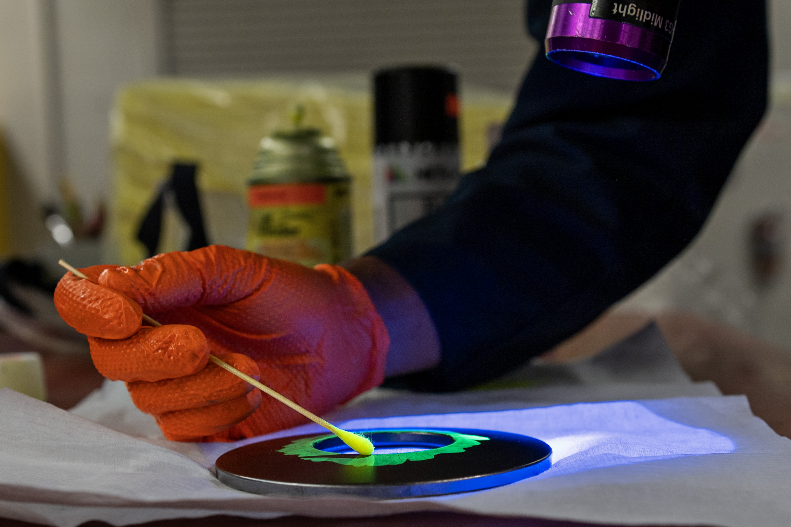 The fluorescent frontier of inspection > Fairchild Air Force Base ...