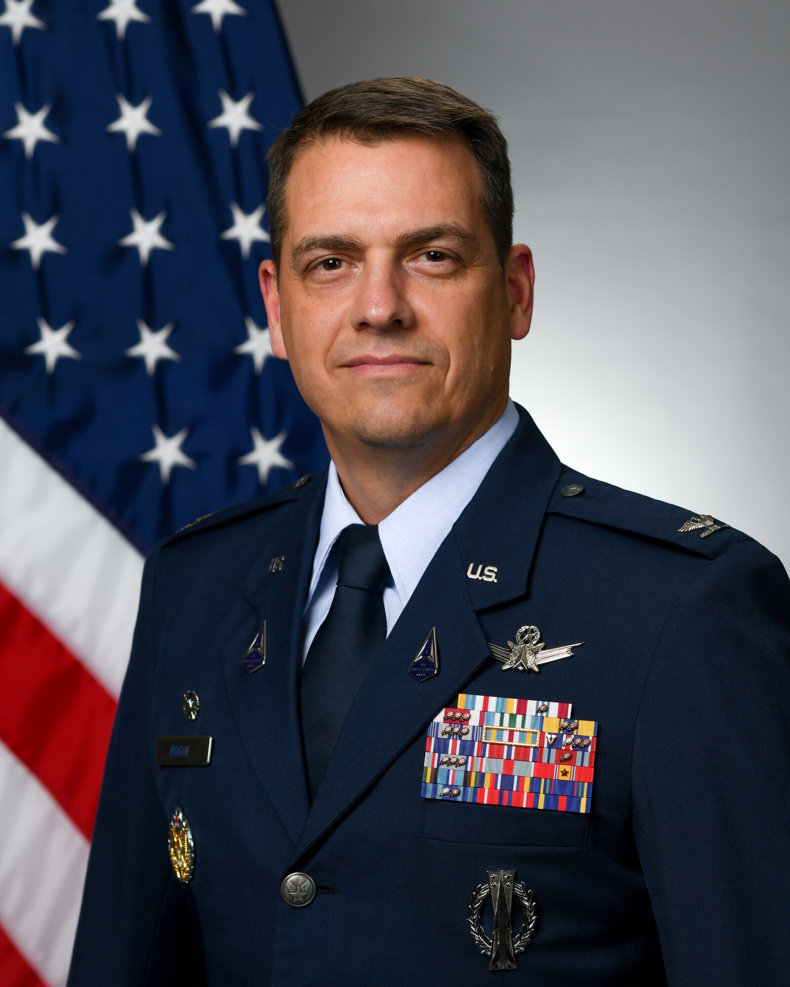 ERIC D. BOGUE > Peterson and Schriever Space Force Base > Display