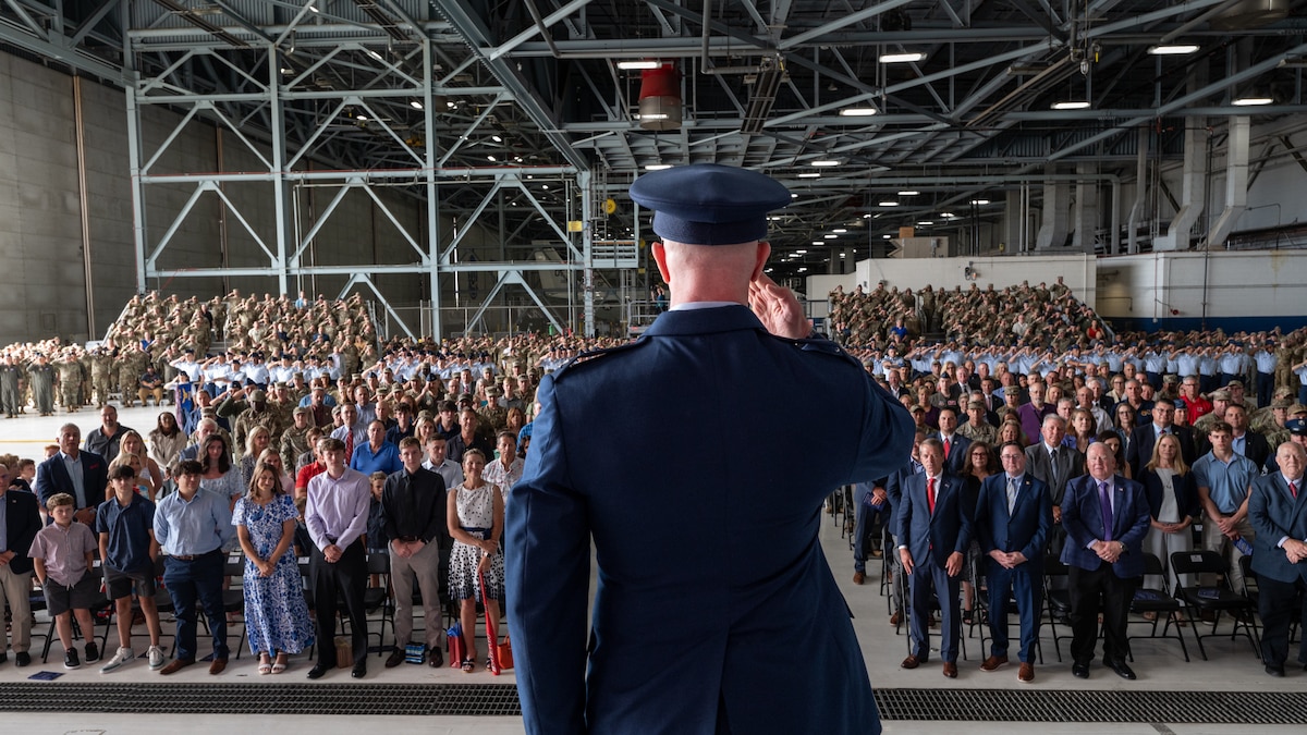 Offutt welcomes new 55th Wing commander > Offutt Air Force Base ...