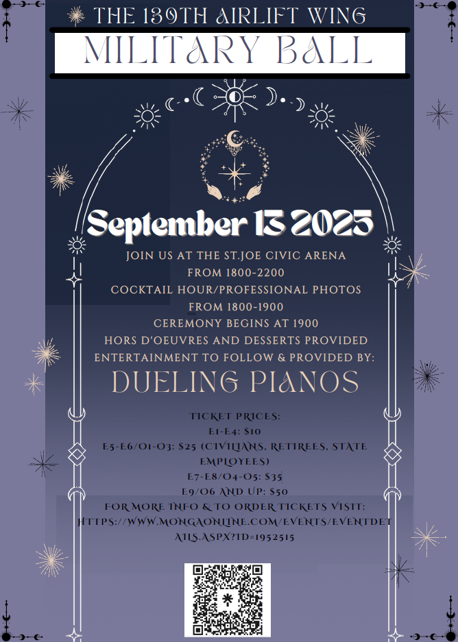 Military Ball Invitation