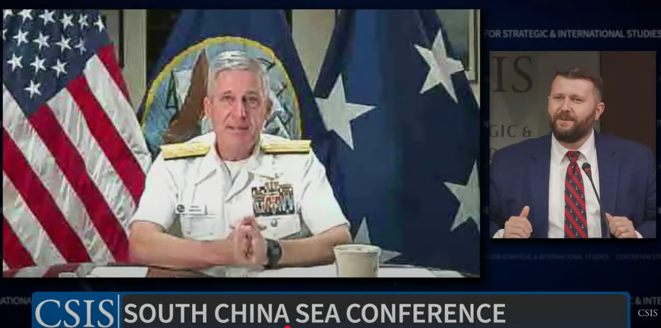 15th Annual CSIS South China Sea Conference Remarks > U.S. Pacific ...