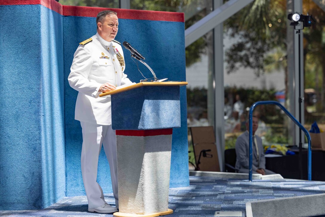 NETC Change of Command