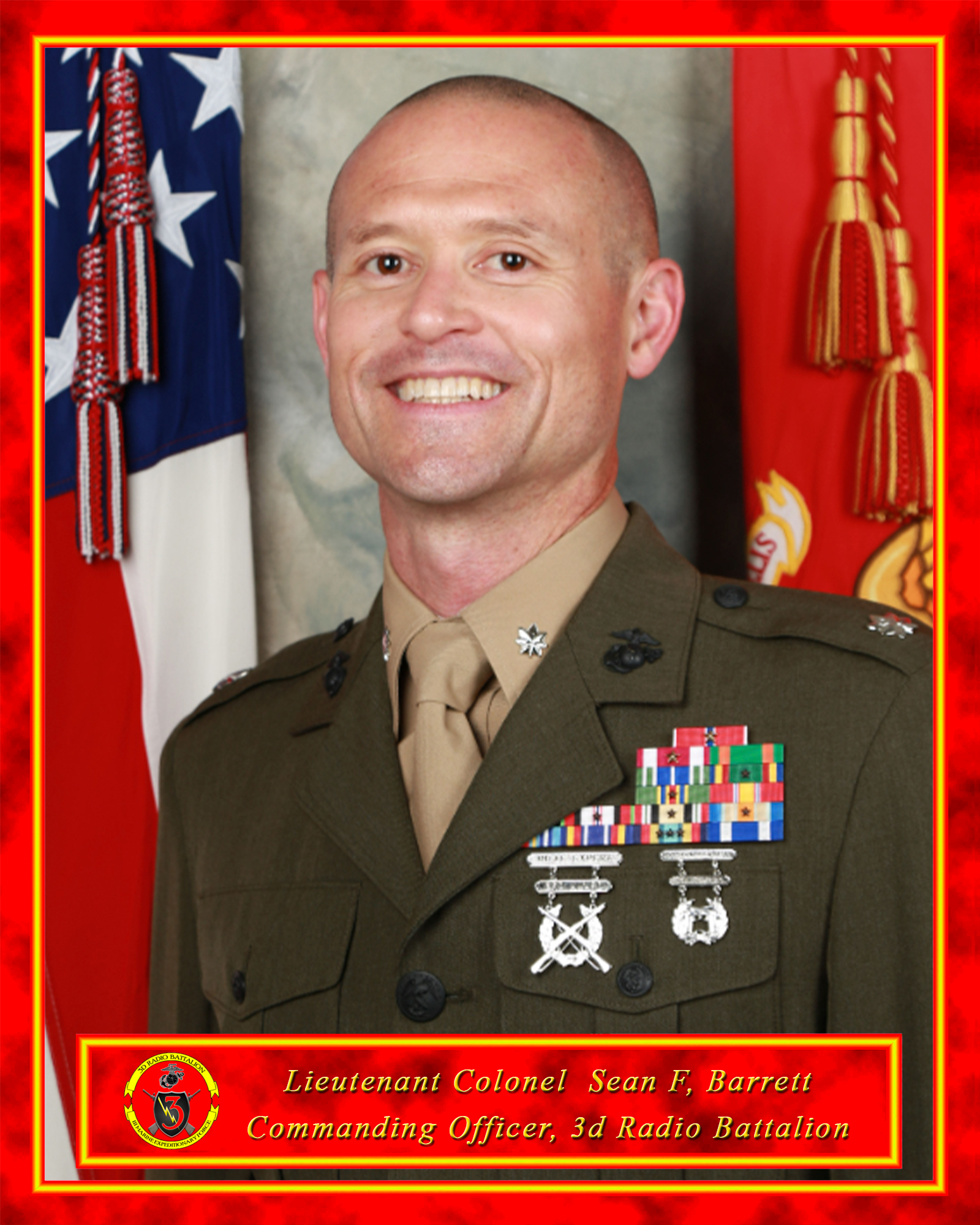 Lieutenant Colonel Sean F. X. Barrett > III Marine Expeditionary Force ...