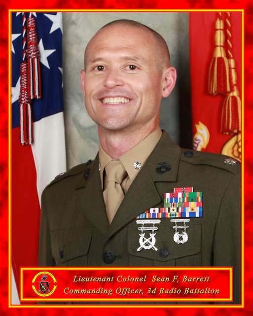Lieutenant Colonel Sean F. X. Barrett > III Marine Expeditionary Force ...