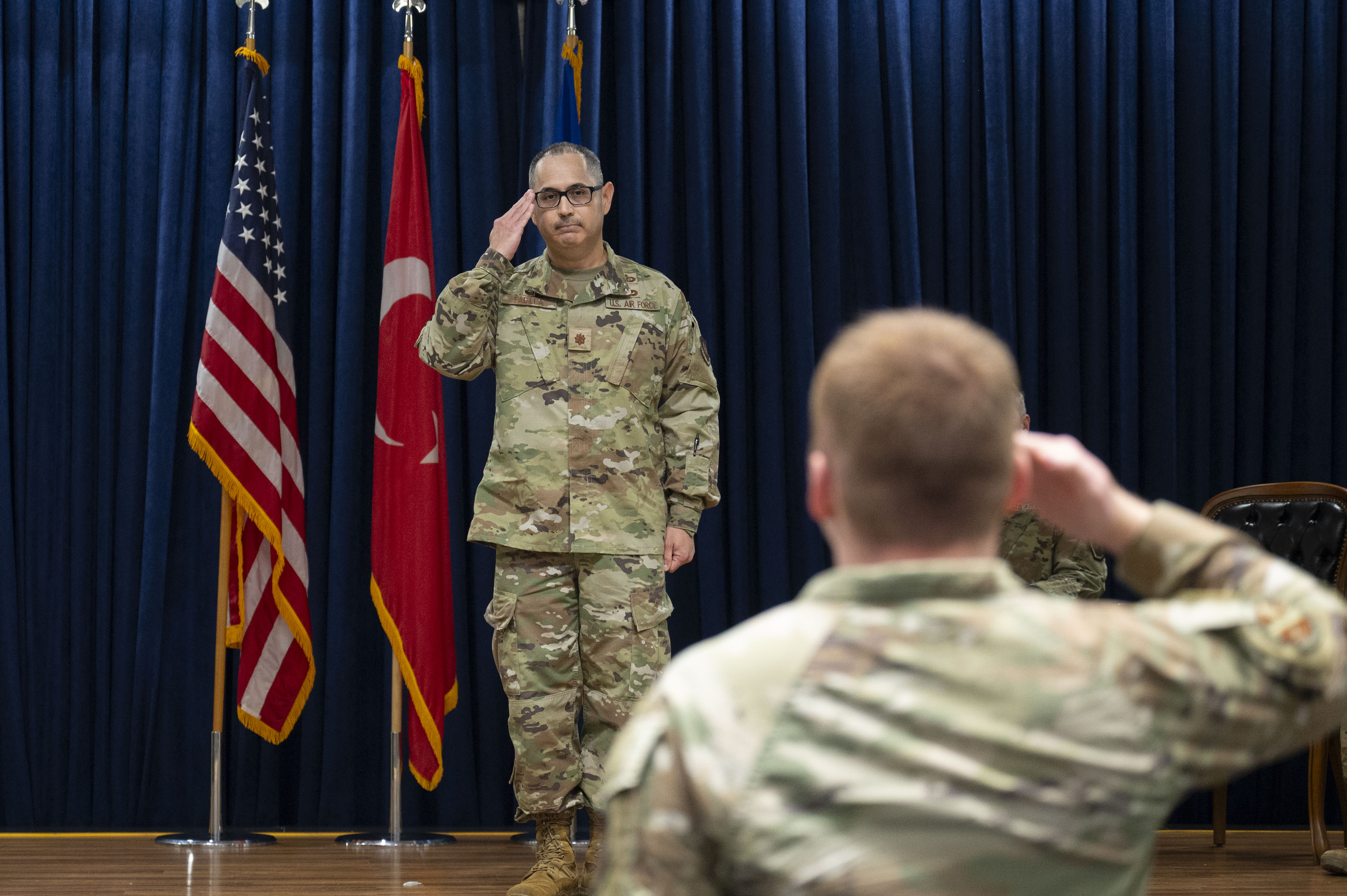 39th Comptroller Squadron conducts change of command ceremony ...