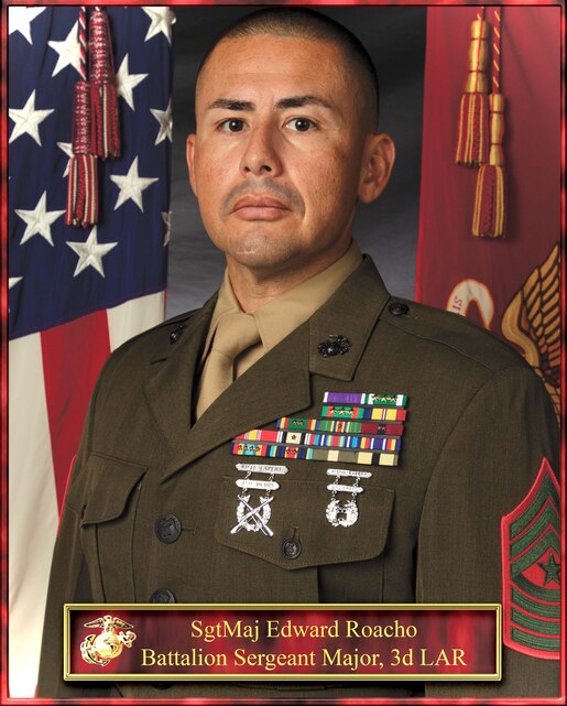SgtMaj E. Roacho > 1st Marine Division > Biography
